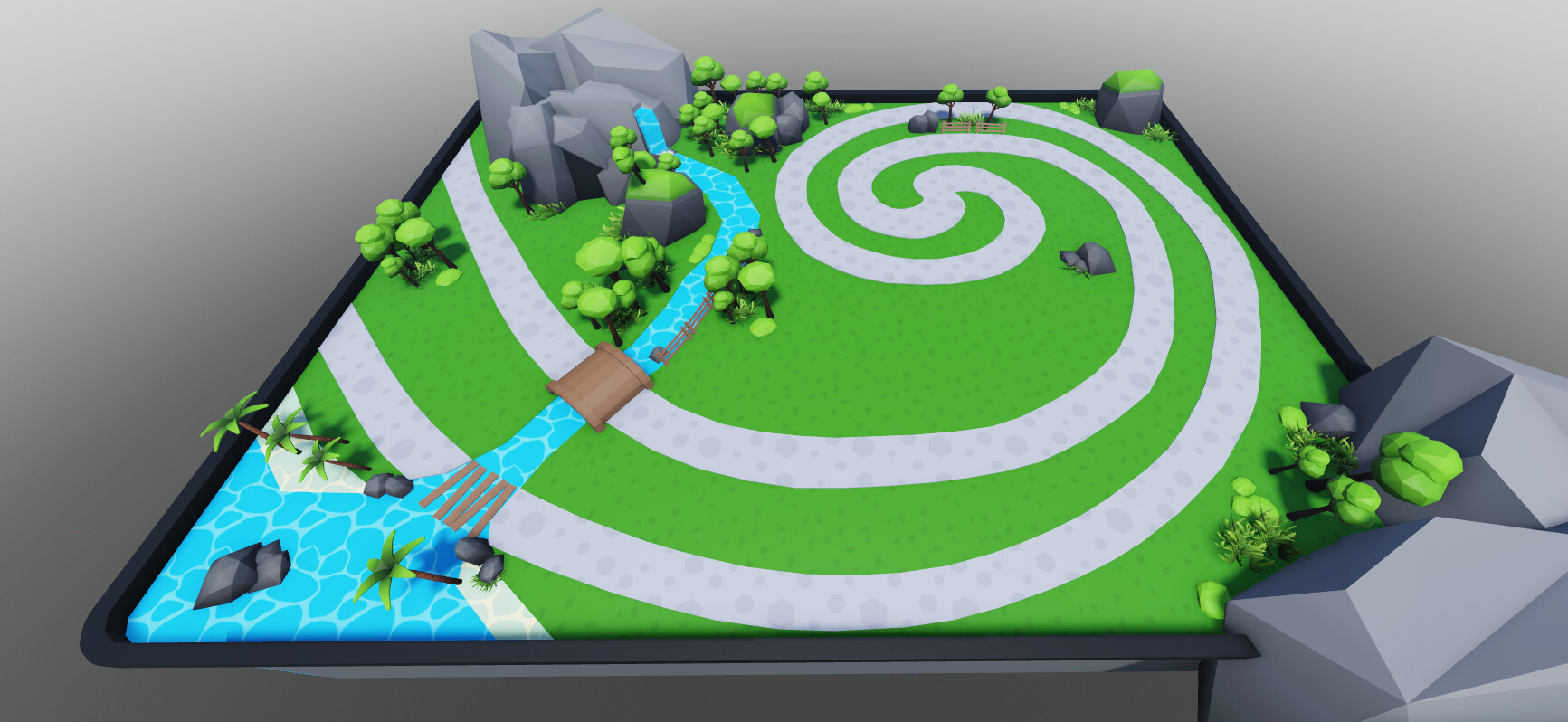 ArtStation - Low Poly Island - Tower Defence