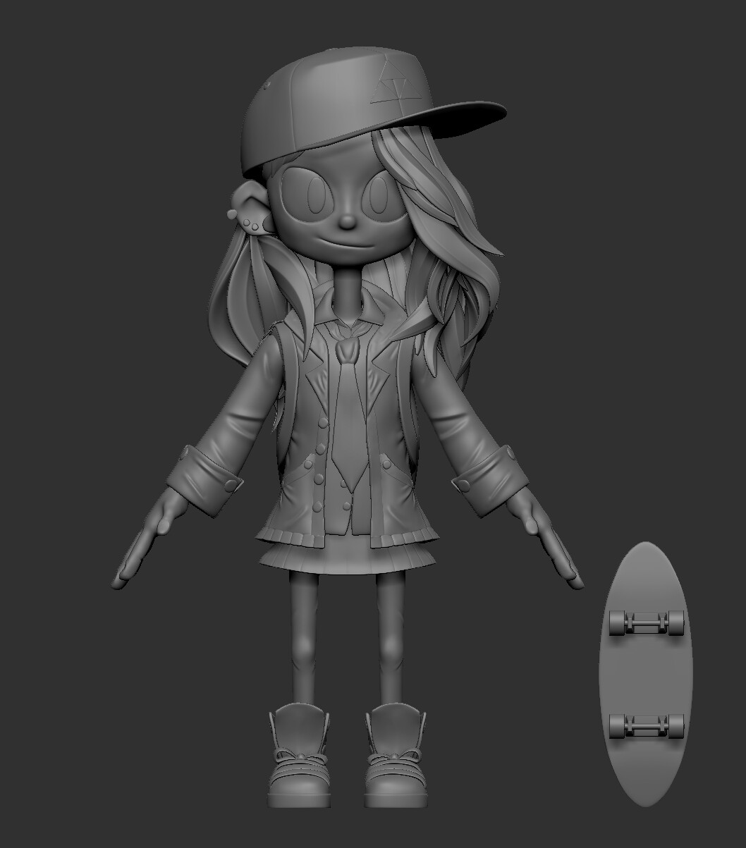 ArtStation - (stylization) Girl