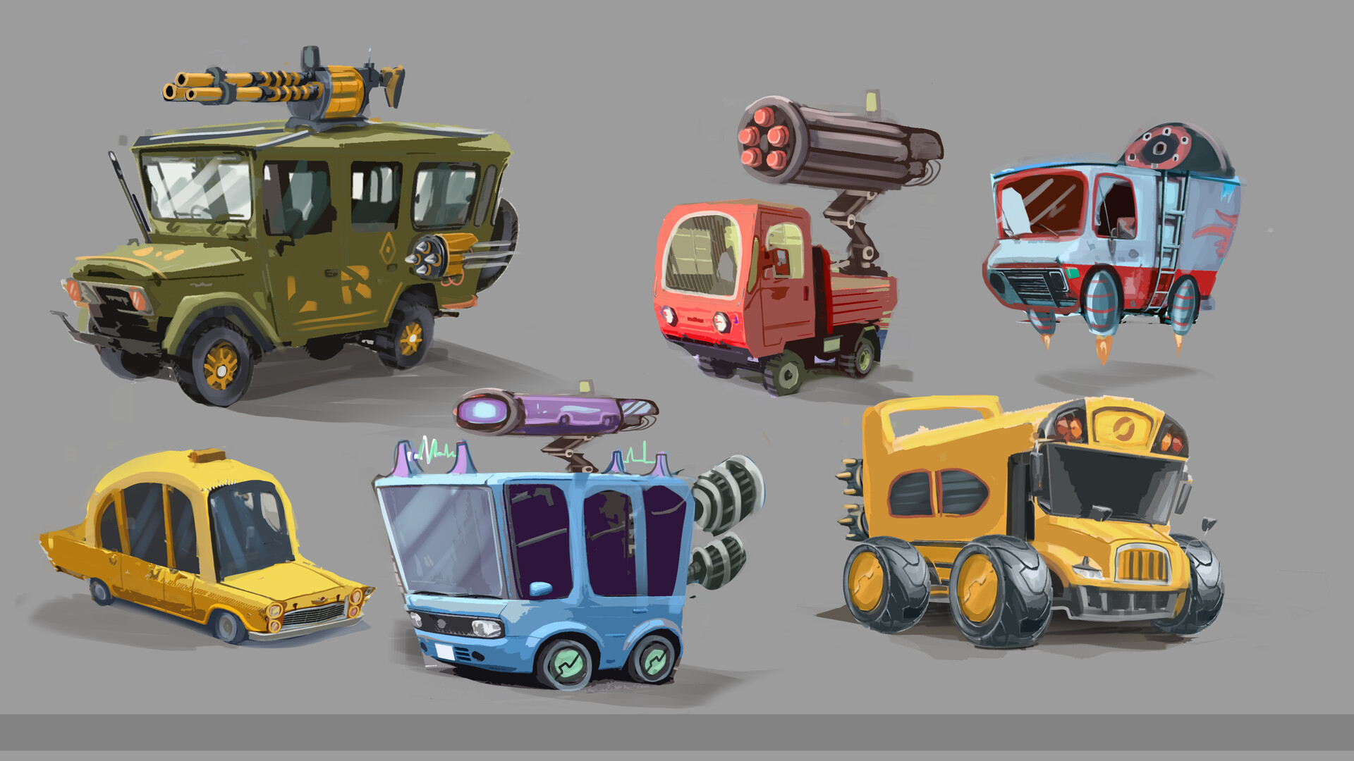 ArtStation - Vehicle Design