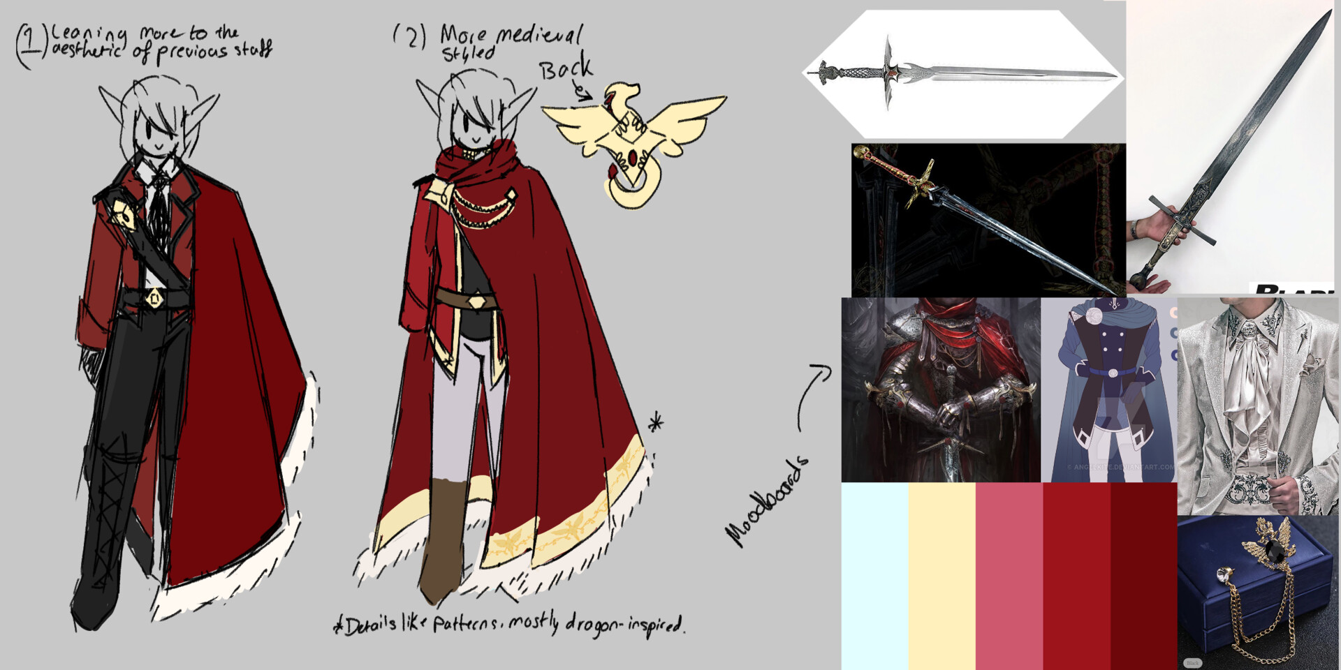 Yi Fei Wang - "Talin Goldmane": Character Alternative Universe Redesign