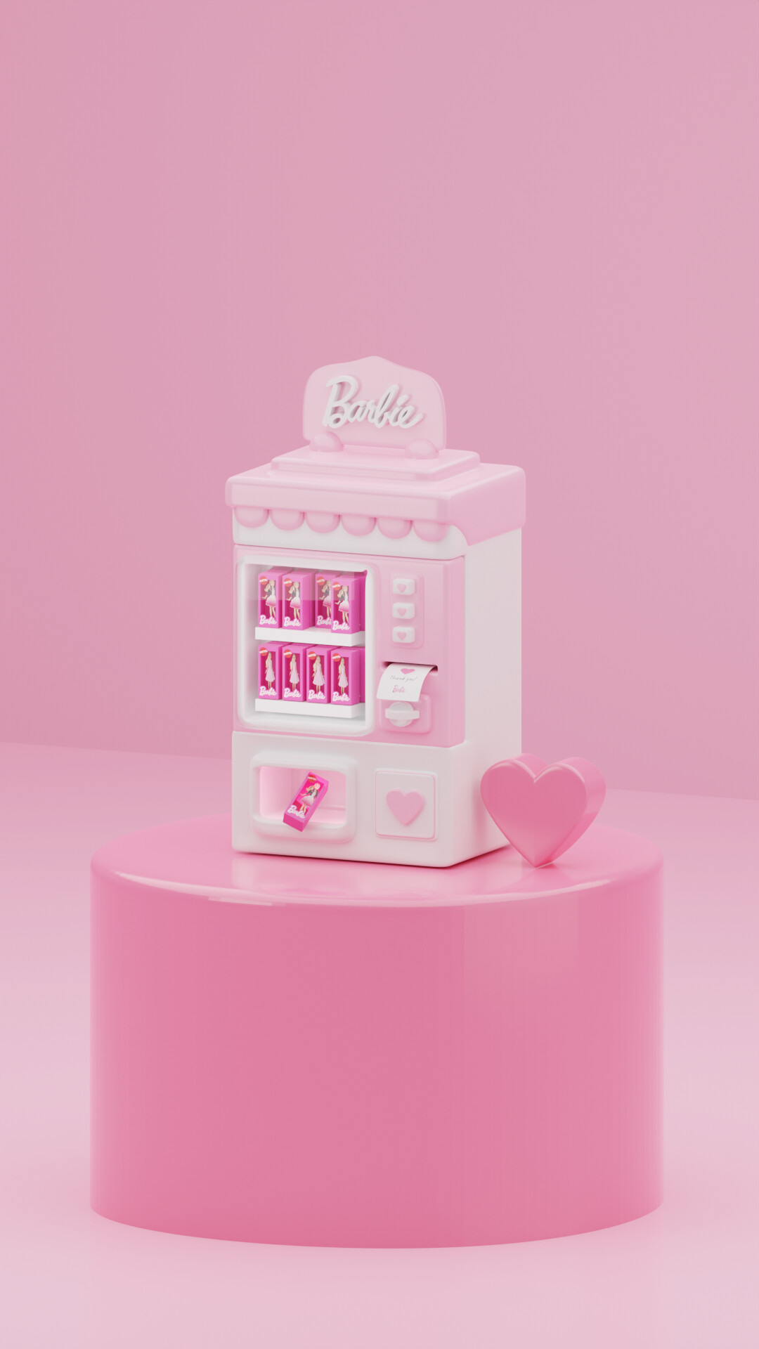 Barbie’s vending machine by Julian Montero Ciancio — ProUser.Me