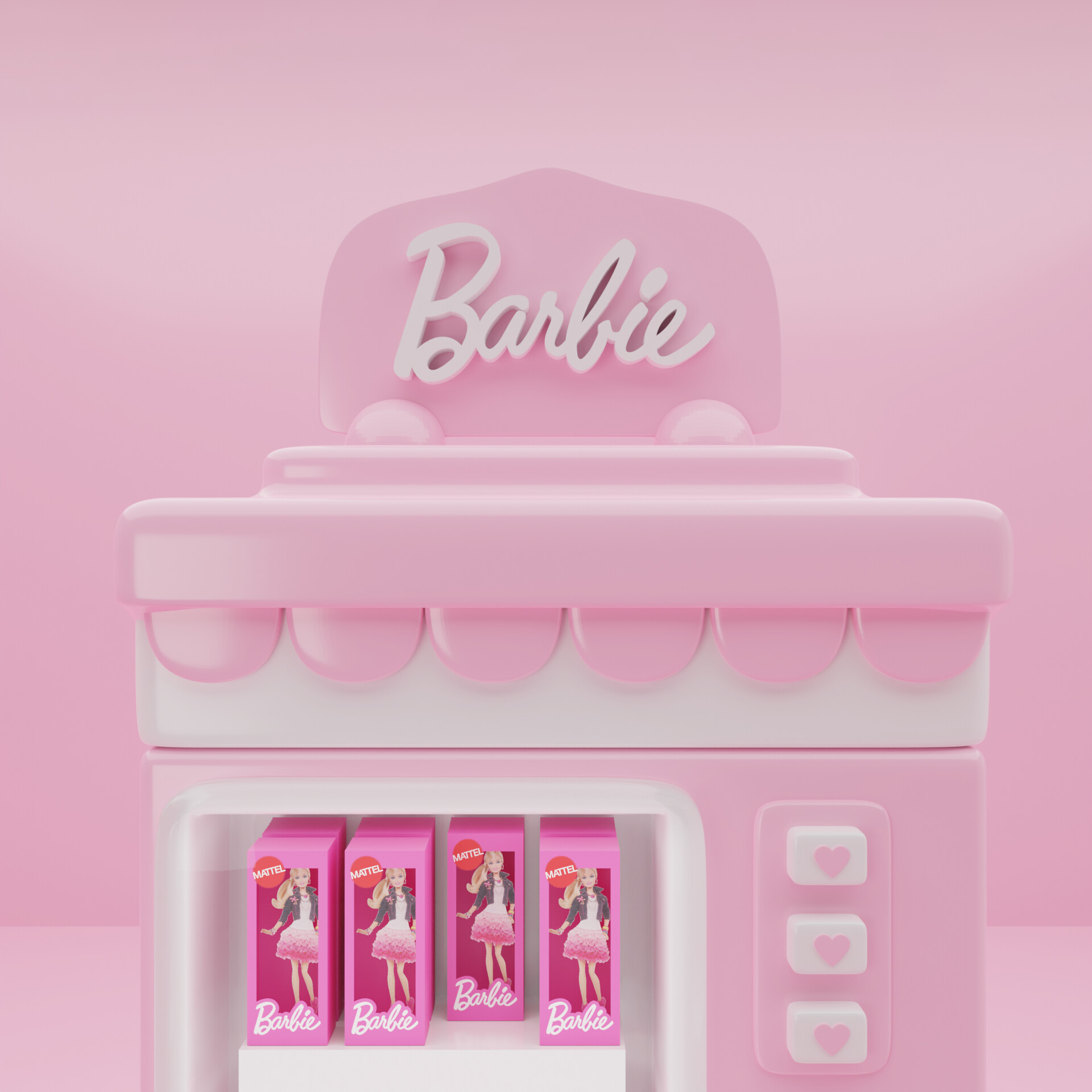 Barbie’s vending machine by Julian Montero Ciancio — ProUser.Me