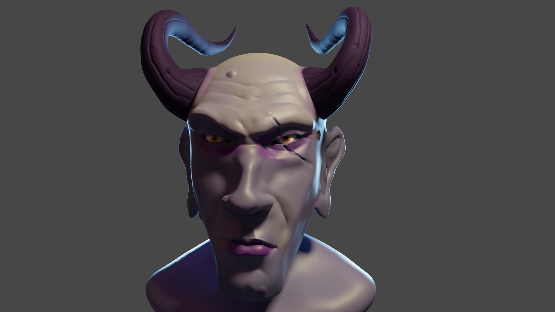 ArtStation - Demon Head