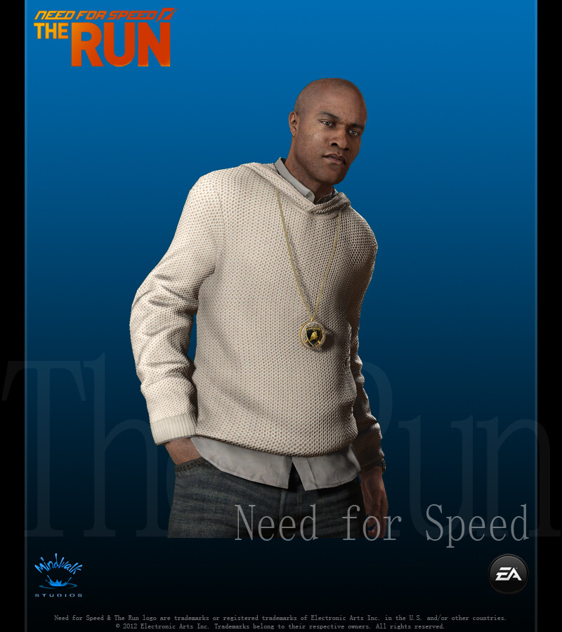 Mindwalk Studios, a Keywords Studio - Need For Speed: The Run - Characters