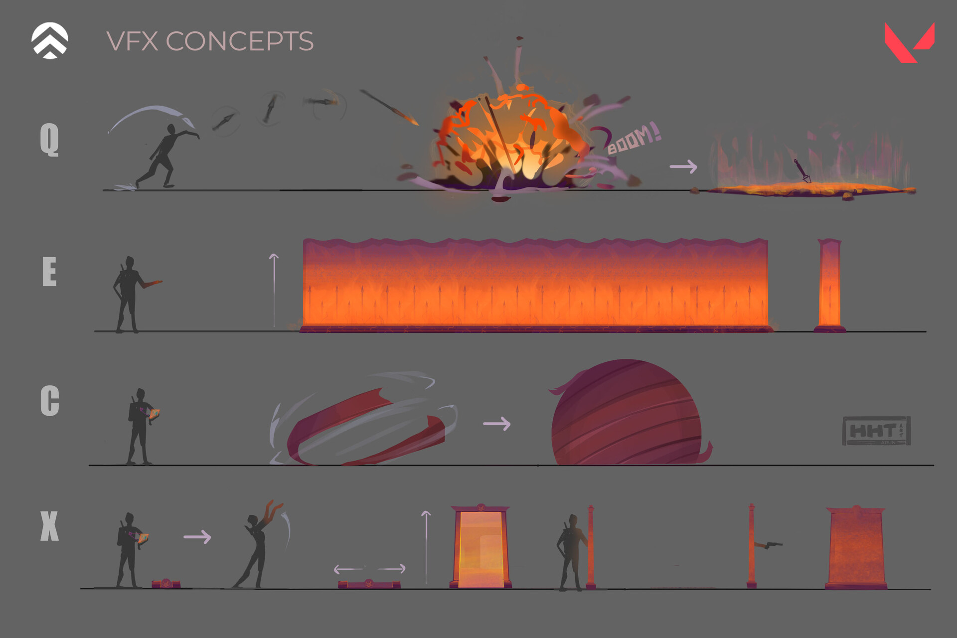 ArtStation - VFX concept 2D