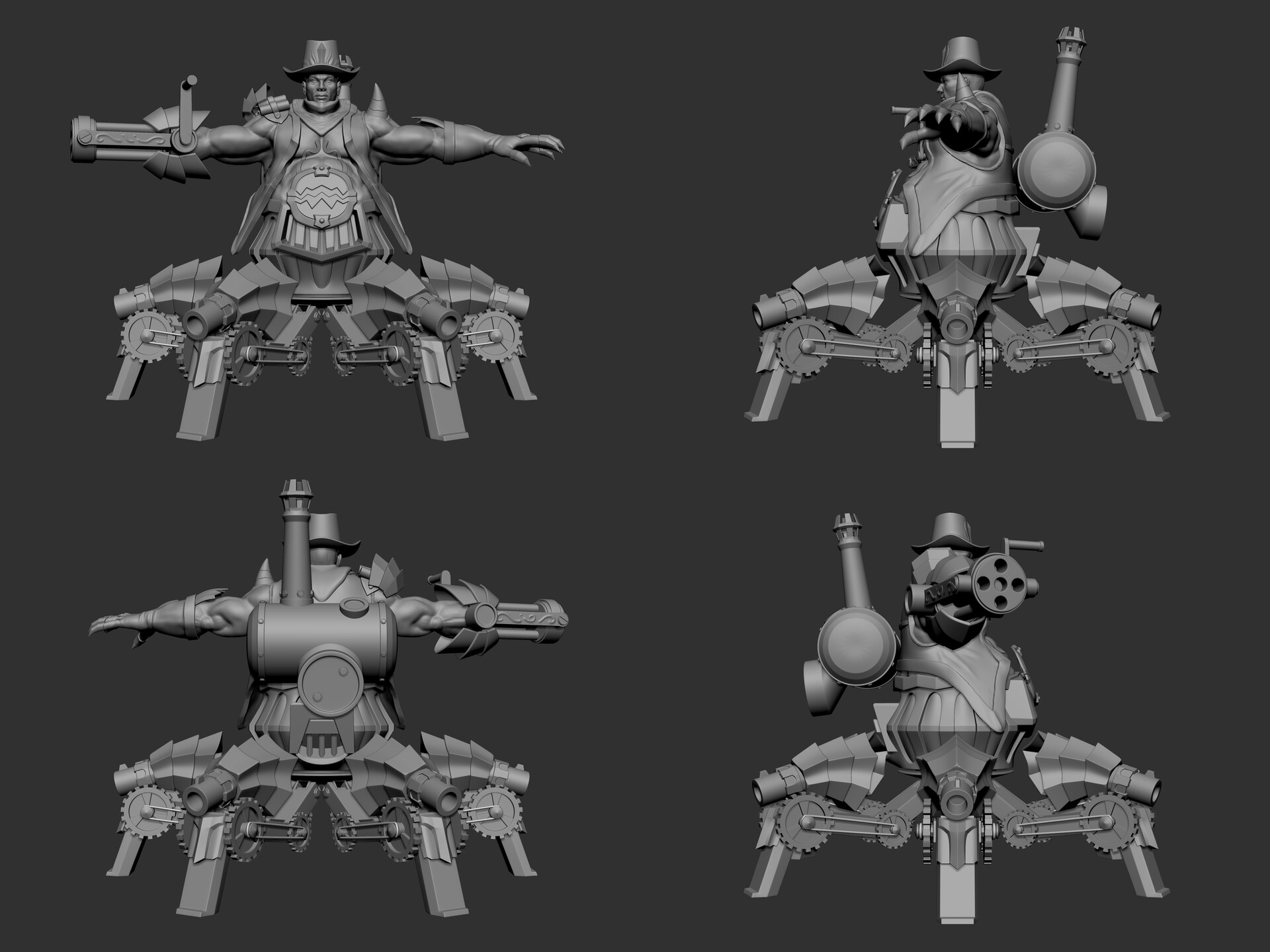 劉官生 - High Noon Urgot - Fan Art