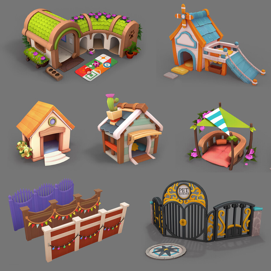ArtStation - 3D objects