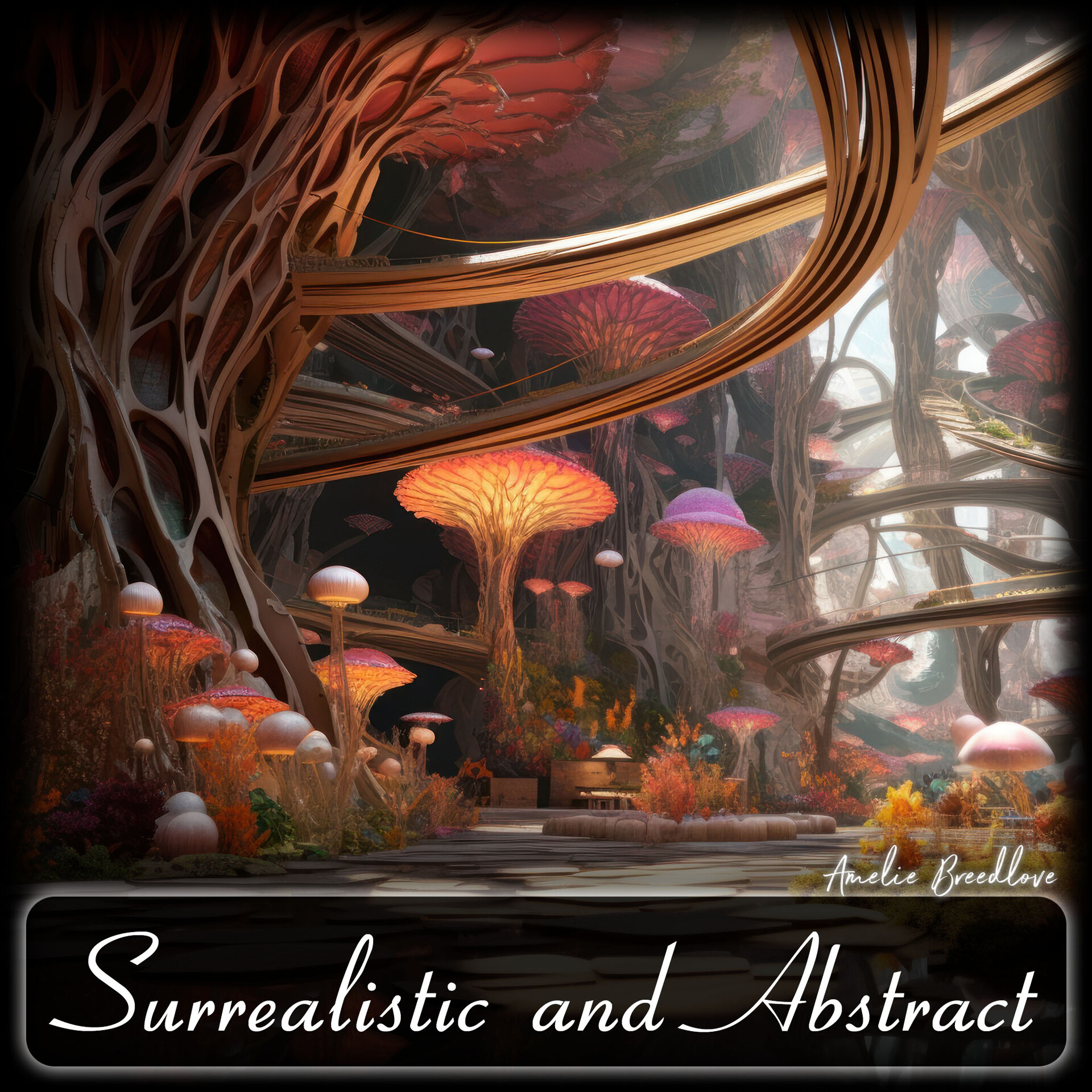 ArtStation - 230 Environment Concept - Surrealistic and Abstract ...