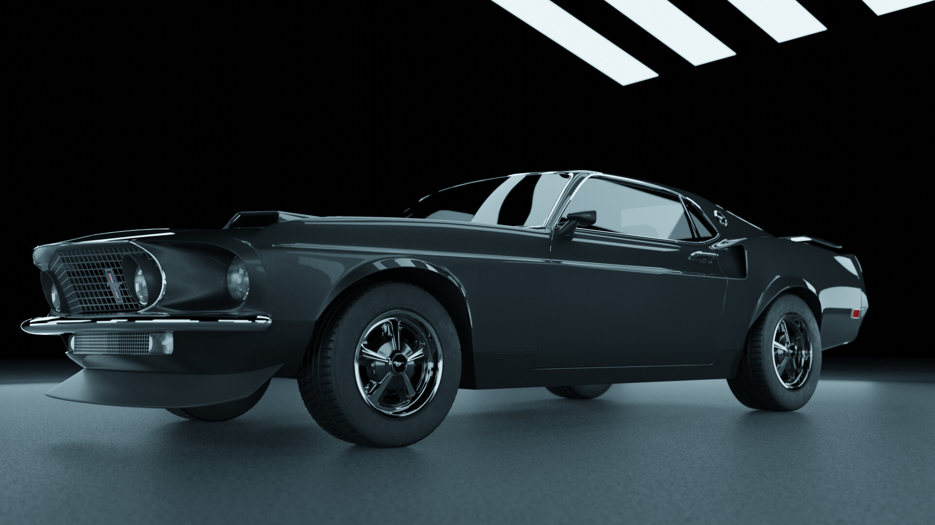 ArtStation - Ford Mustang '69 Boss 429