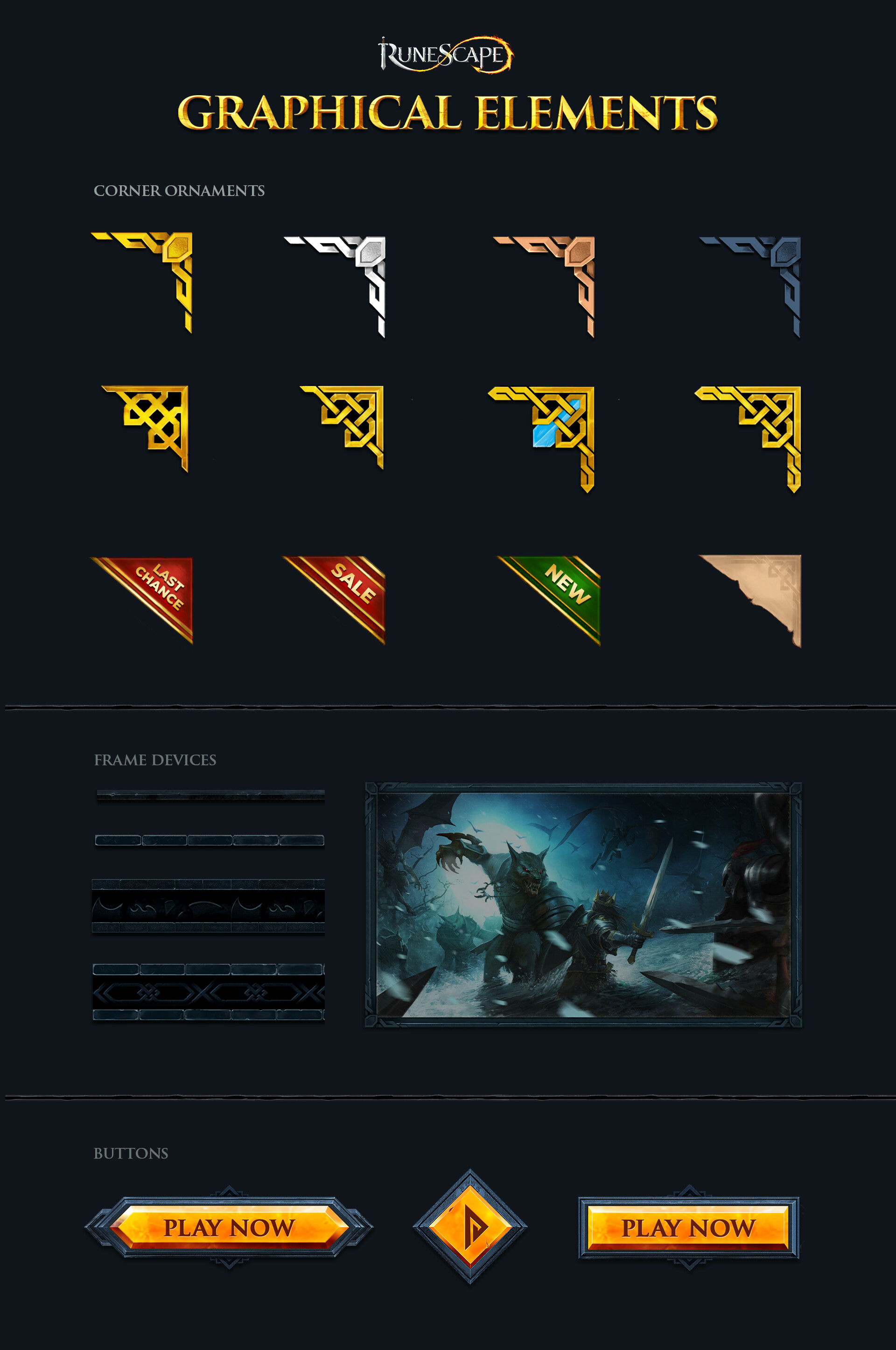James Marosi - RuneScape UI Elements - Pre-rebrand