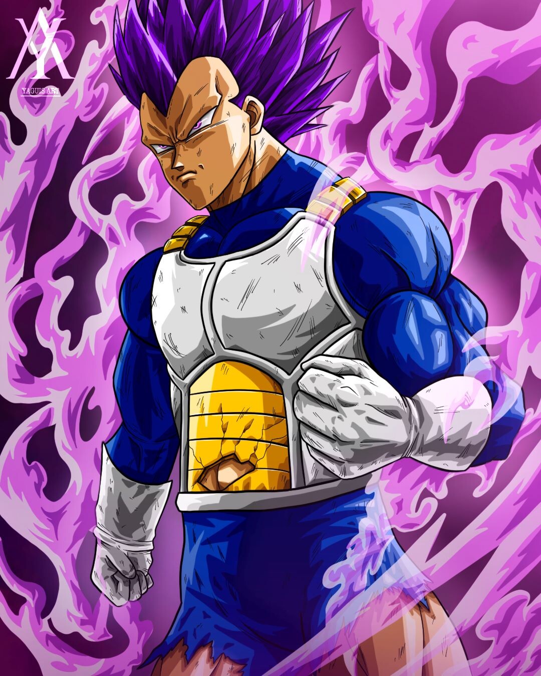 ArtStation - Vegeta Ultra Ego - Dragon Ball Super