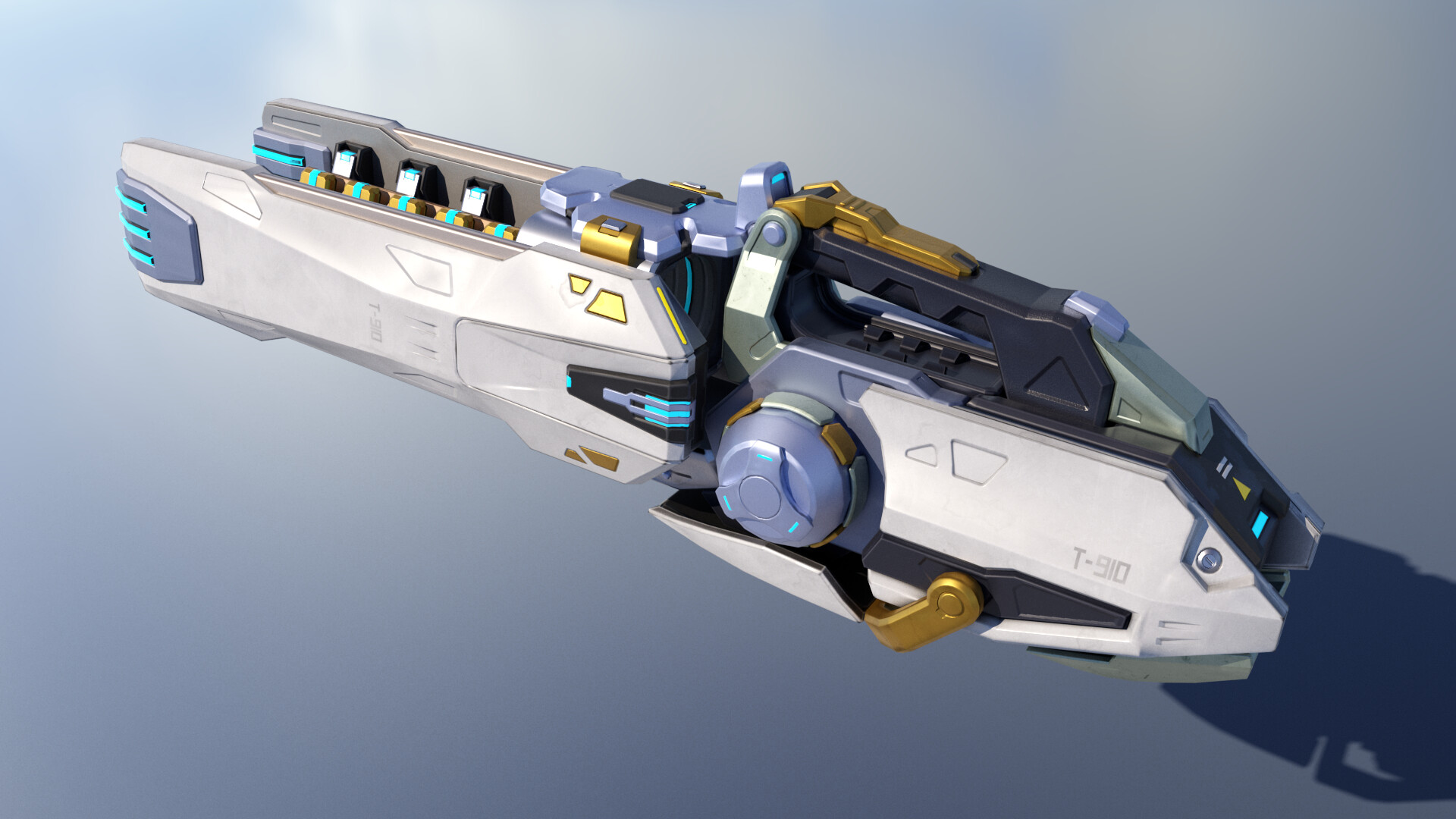 ArtStation - Overwatch 2 Cinematic | " Zero Hour " weapon ( WIP )