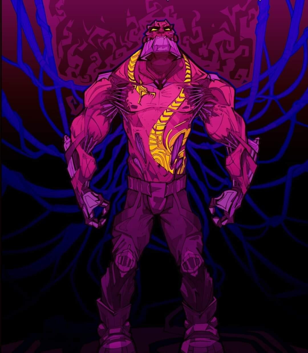 ArtStation - Dragon_cyber fables_magenta