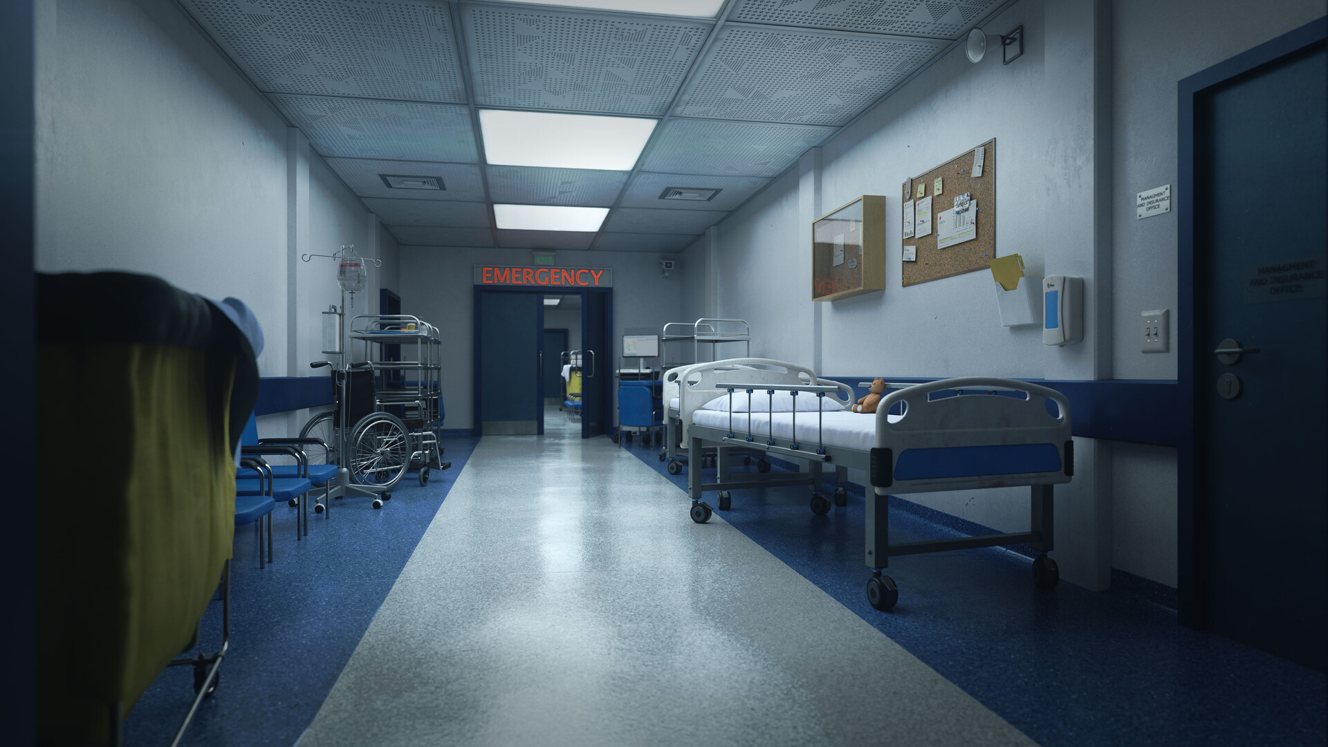 KitBash3D - "Emergency Response" - 3D Asset Kit