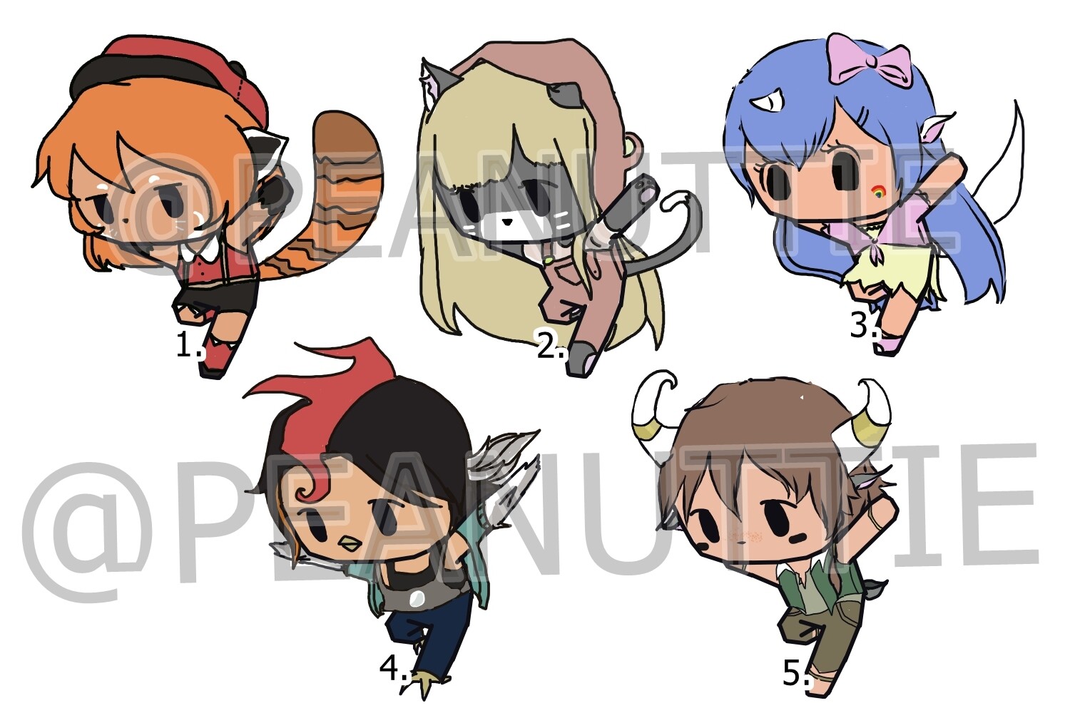 ArtStation - Chibi adoptables :)