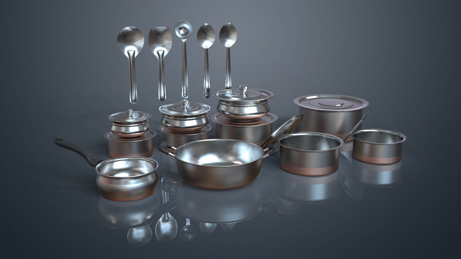 ArtStation - 3D Kitchen Utensils