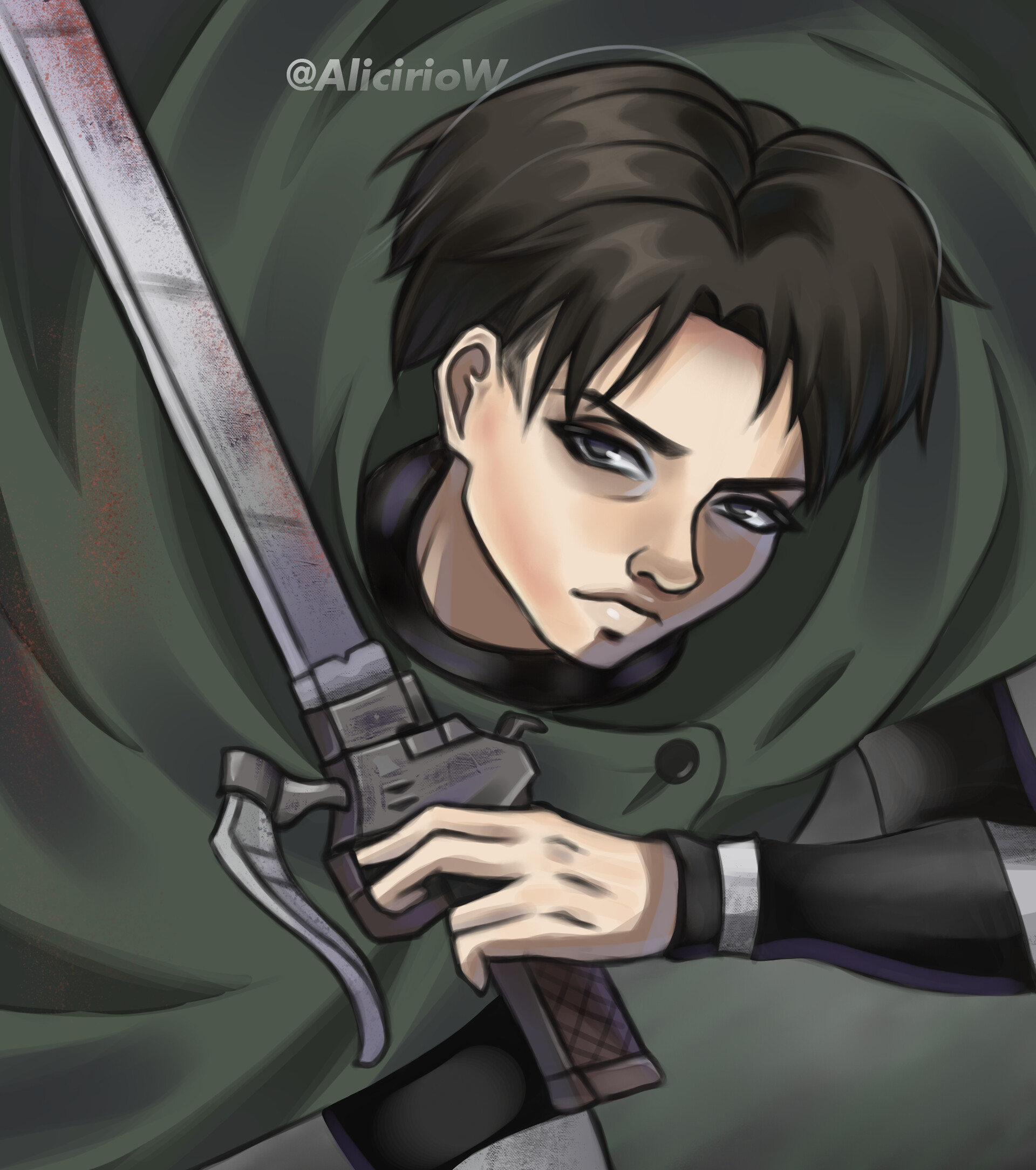 ArtStation - Levi Ackerman