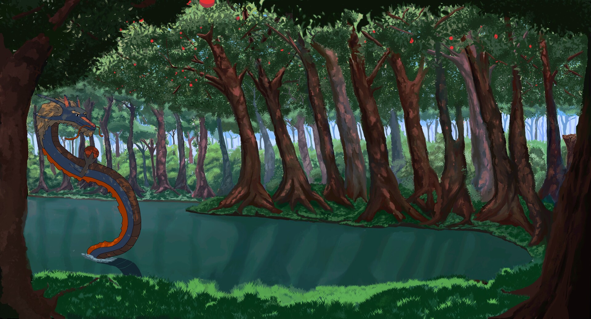 ArtStation - Dragon animation