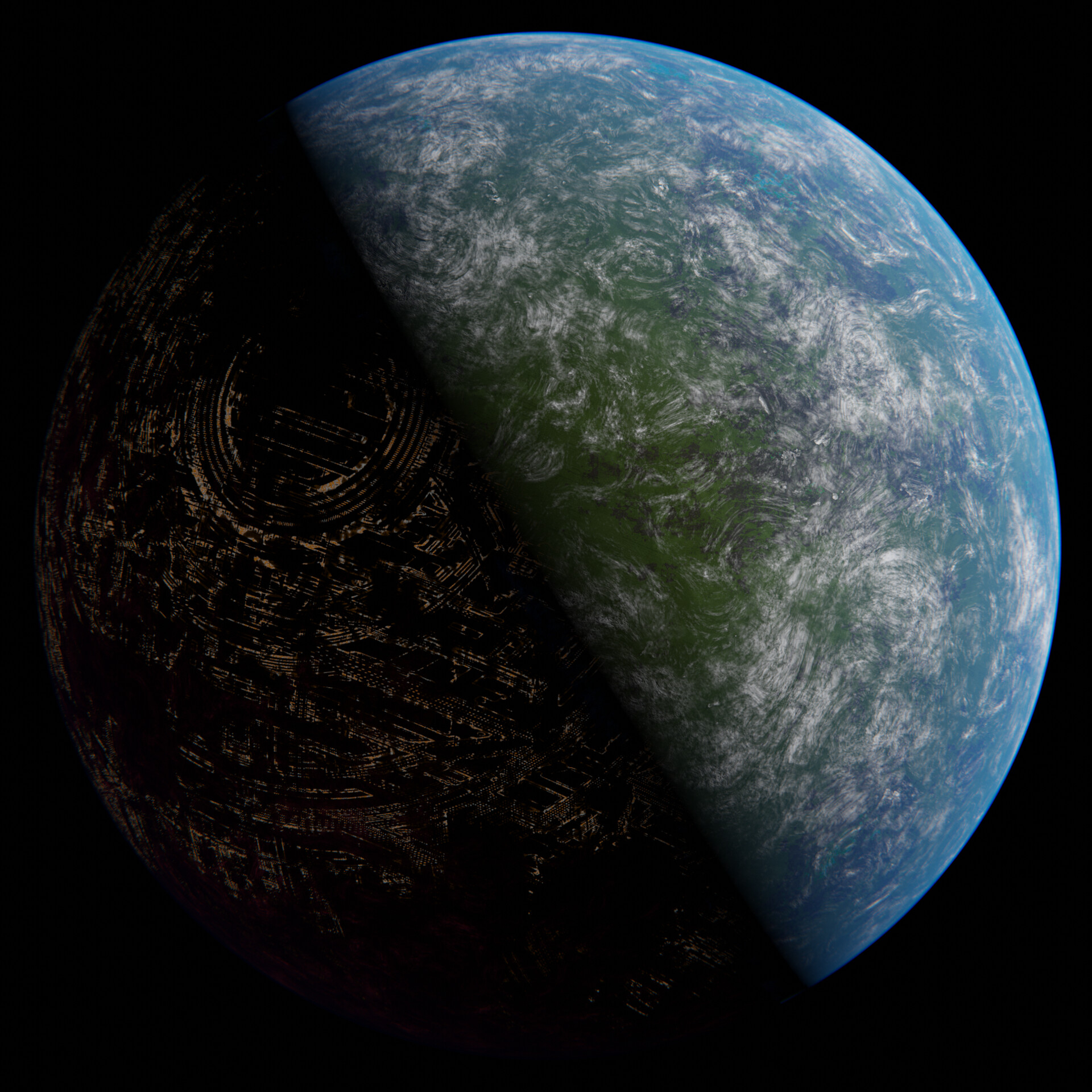 ArtStation - Planetoid Experiments