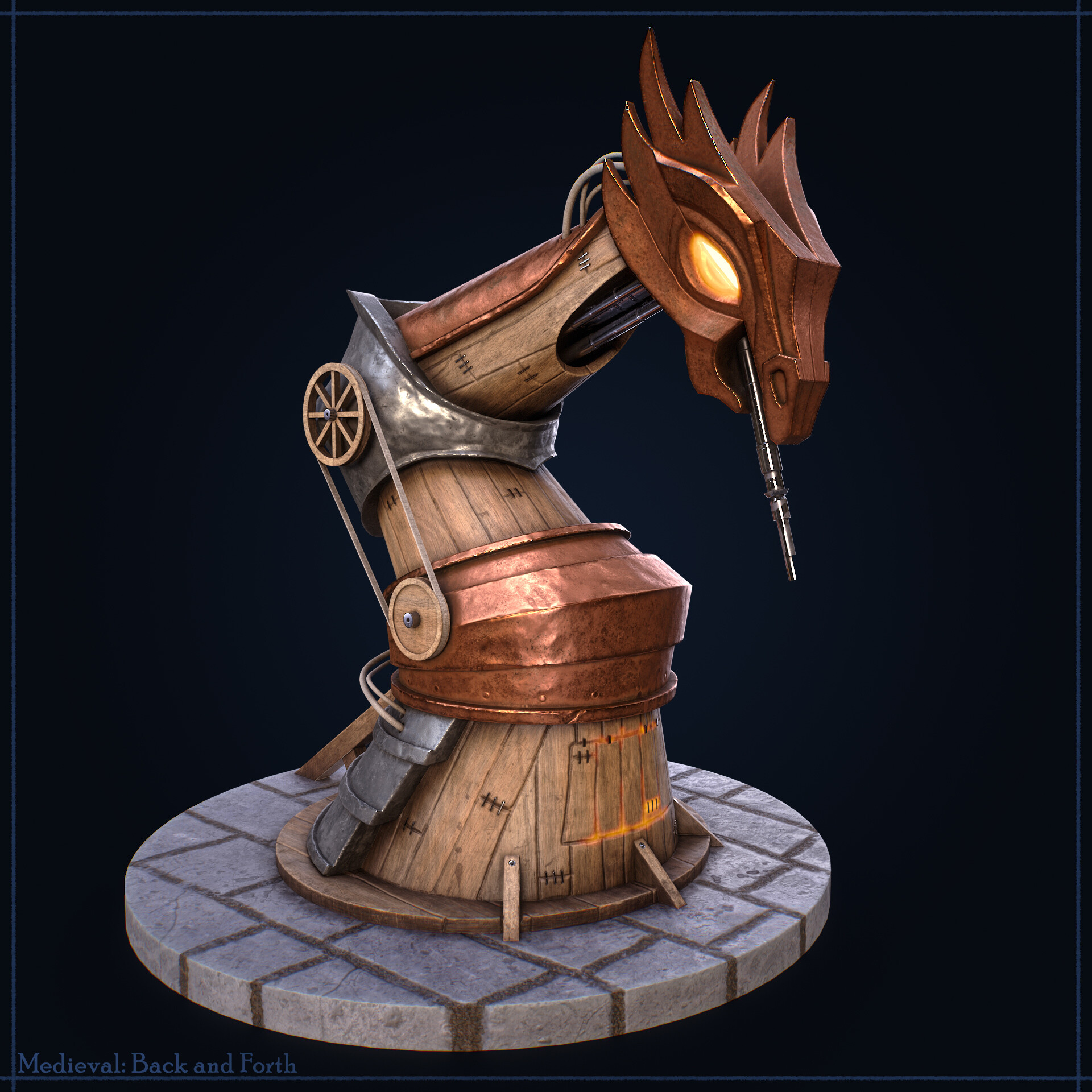 ArtStation - Medieval: Back and Forth - Surgical Robotic Arm