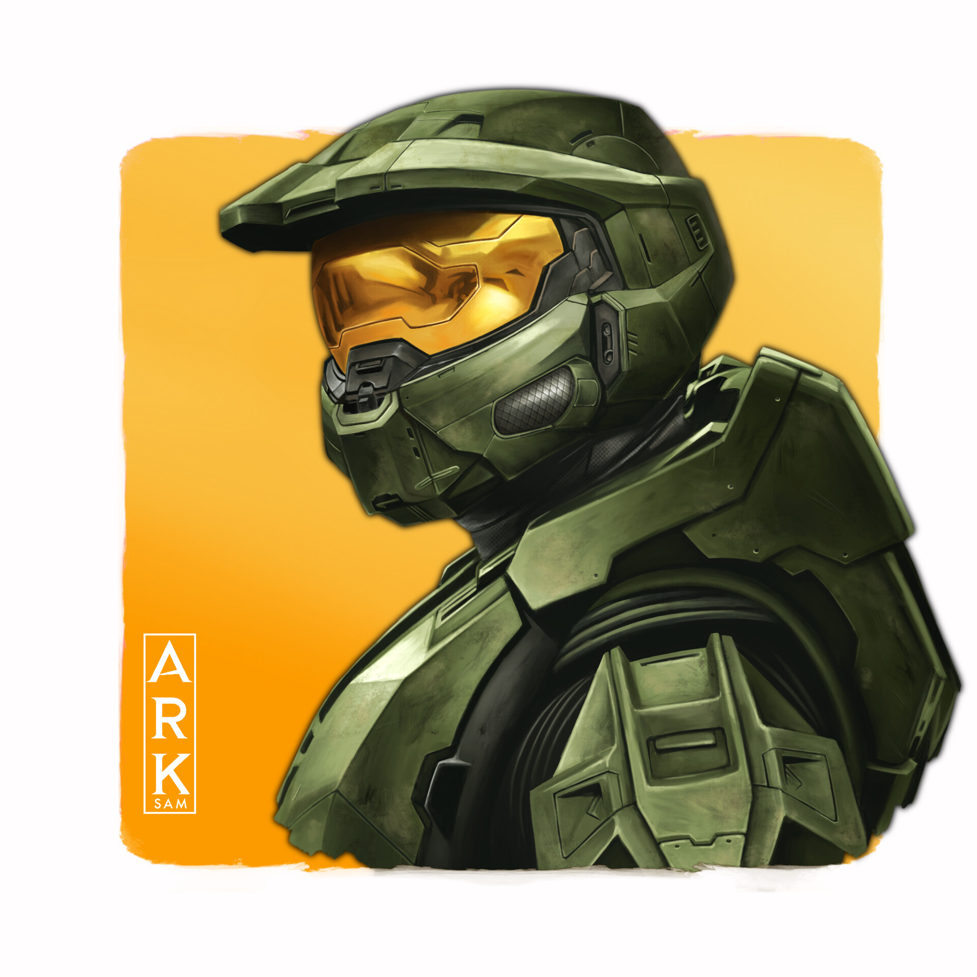 ArtStation - Master Chief - HALO
