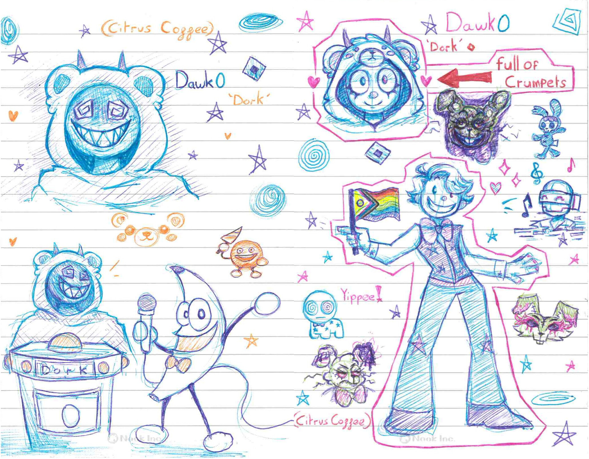 ArtStation - Dawko Doodle Page