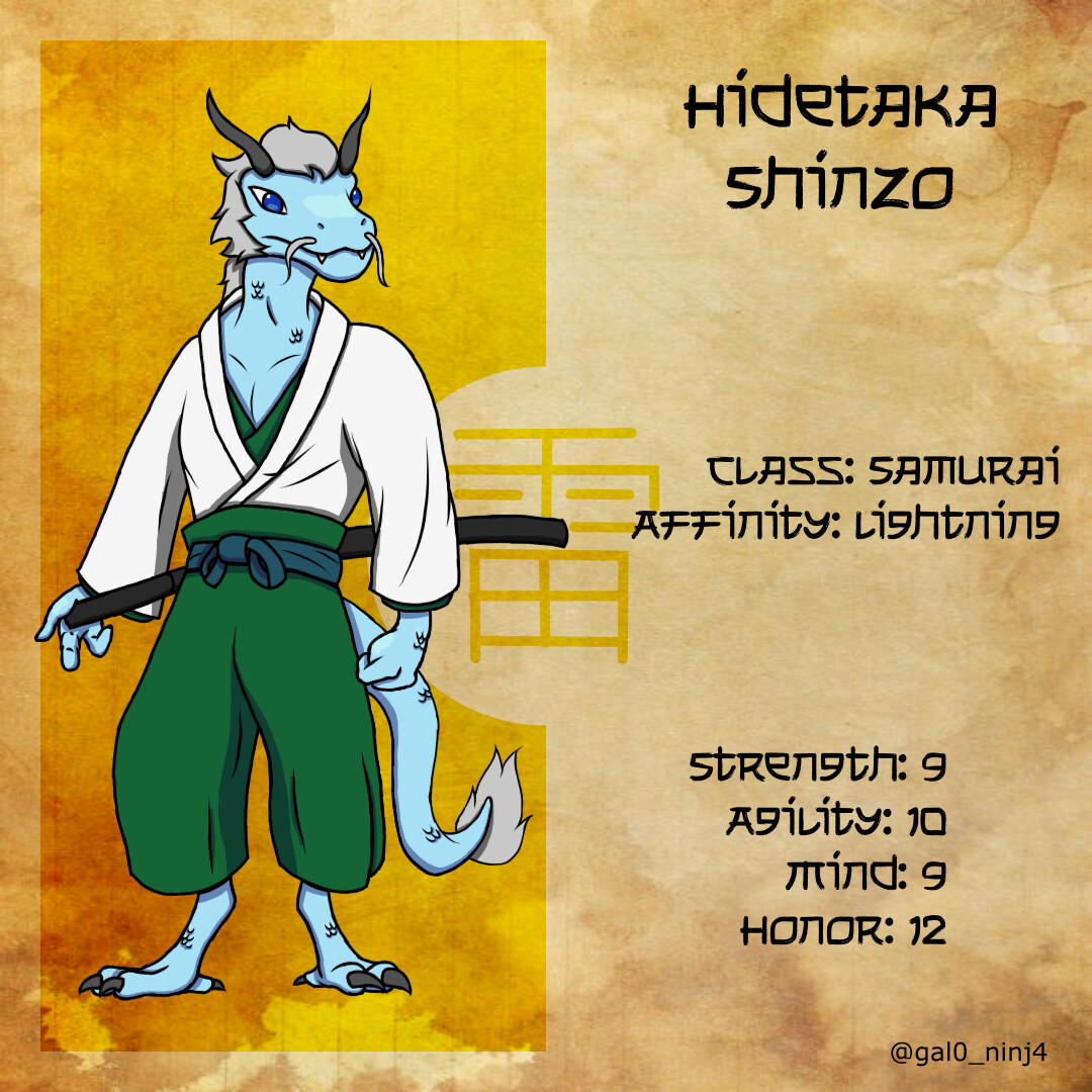 Diego Carvalho - Hidetaka Shinzo - Original OC