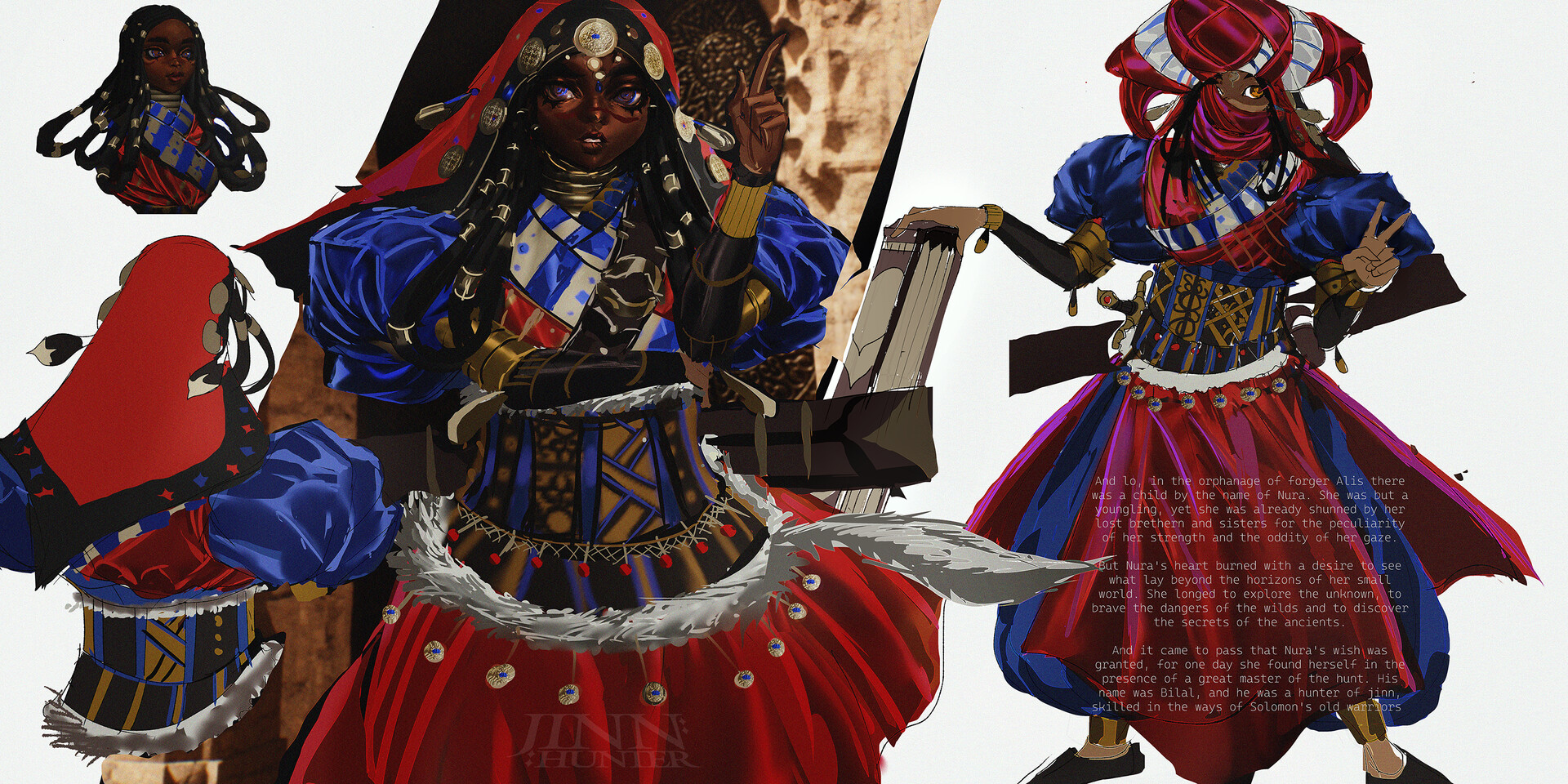ArtStation - JINN HUNTER NURA