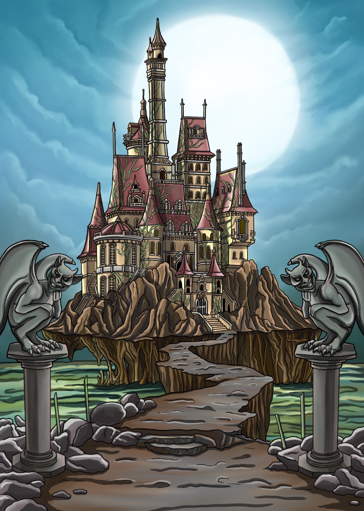 ArtStation - The Castle - Daytime