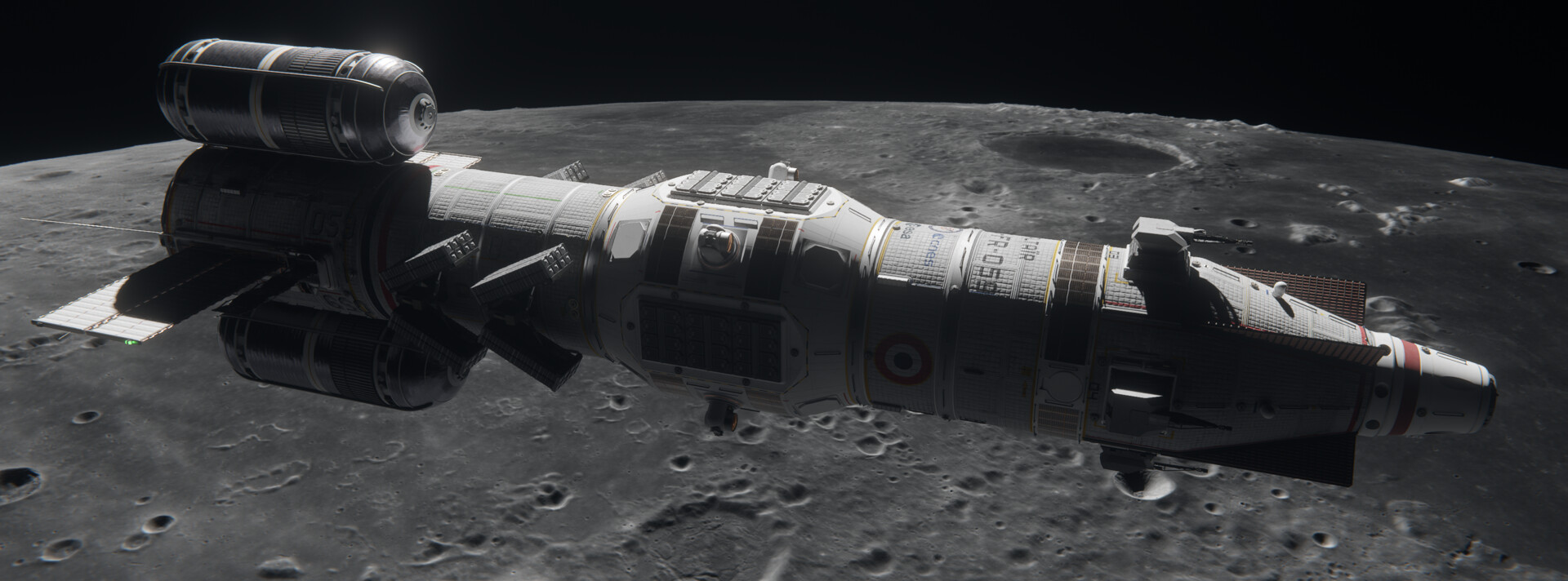 Theo Bouvier - The Lunar War - Altair-class NEMM European Frigate