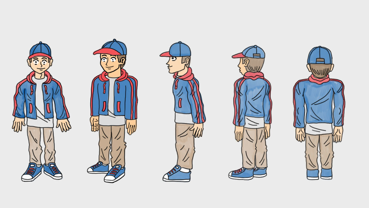 ArtStation - Character Turnaround Sample