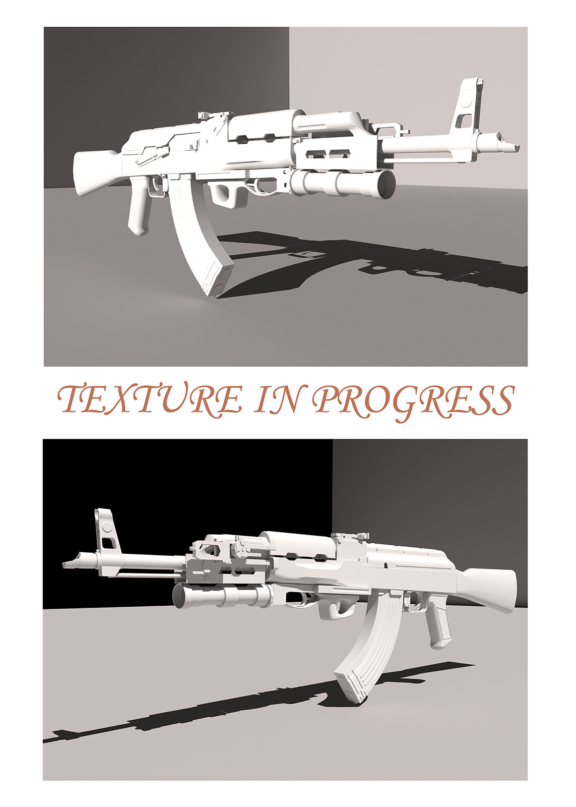 SUBRATA NASKAR - Ak47 3D models