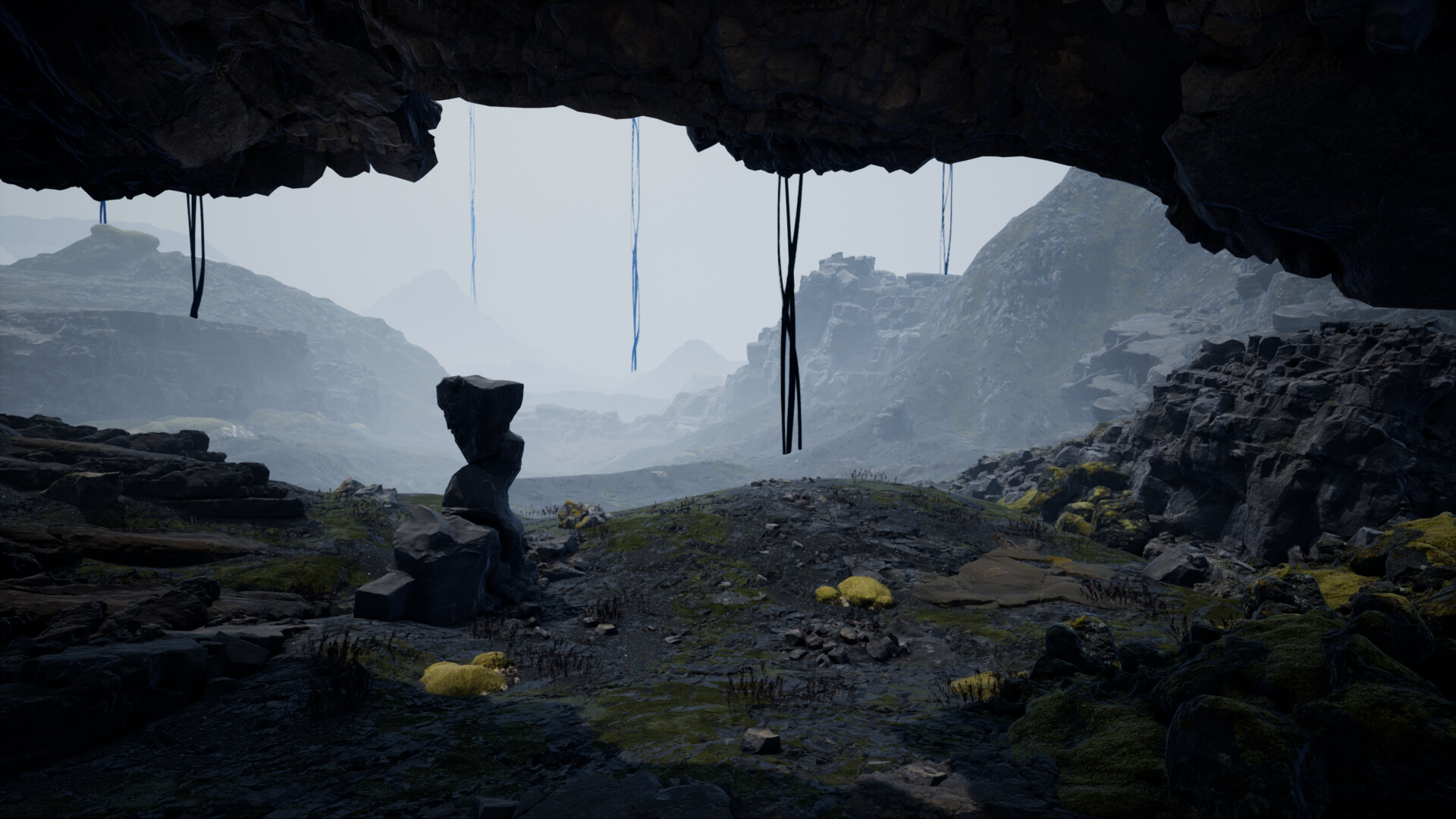 DJ - [UE scene]Simulated death stranding——[UE场景]仿死亡搁浅