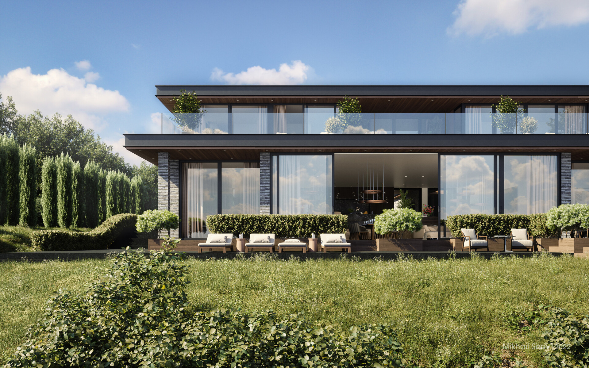 Mike - Full CGI: Villa Immortellevej 13A