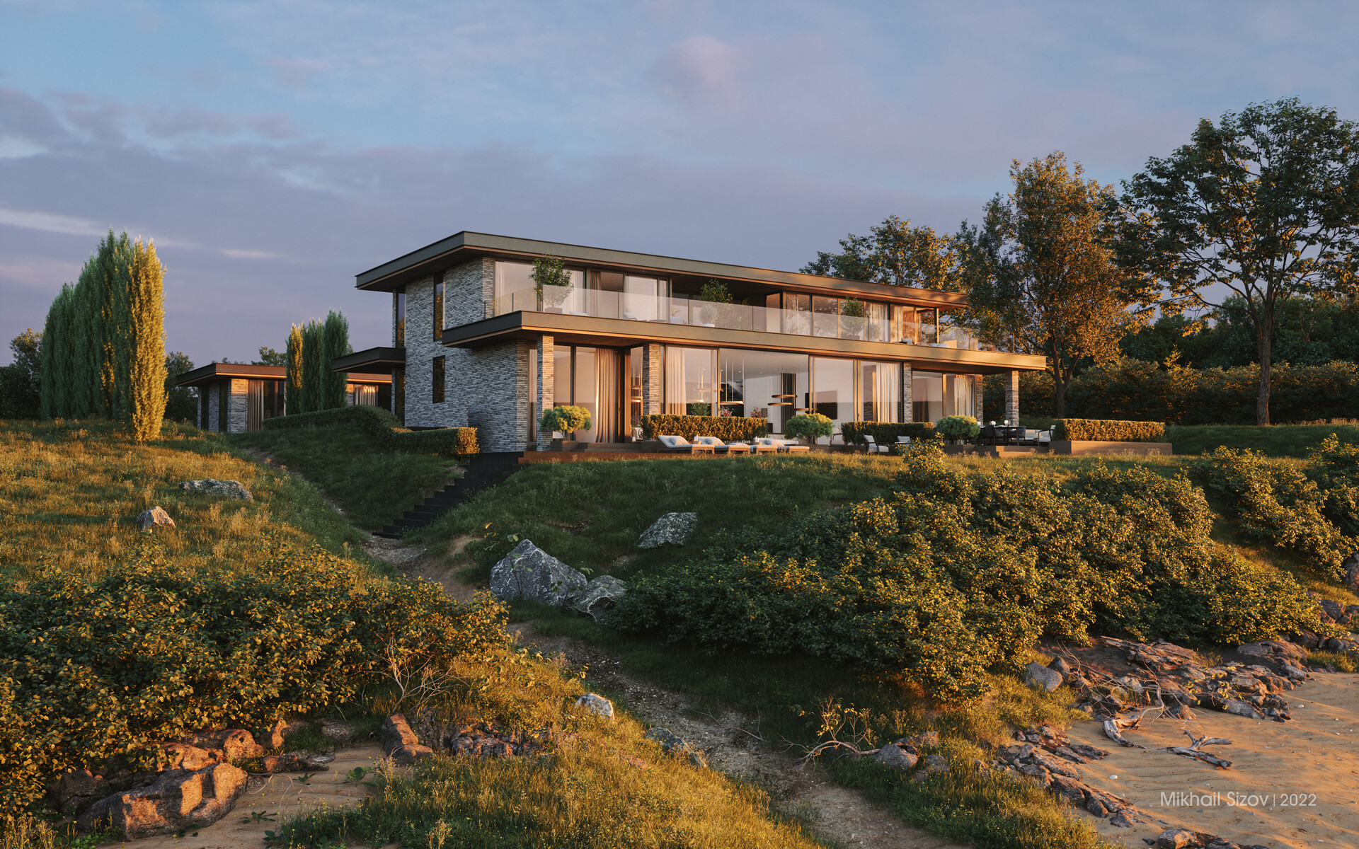 Mike - Full CGI: Villa Immortellevej 13A