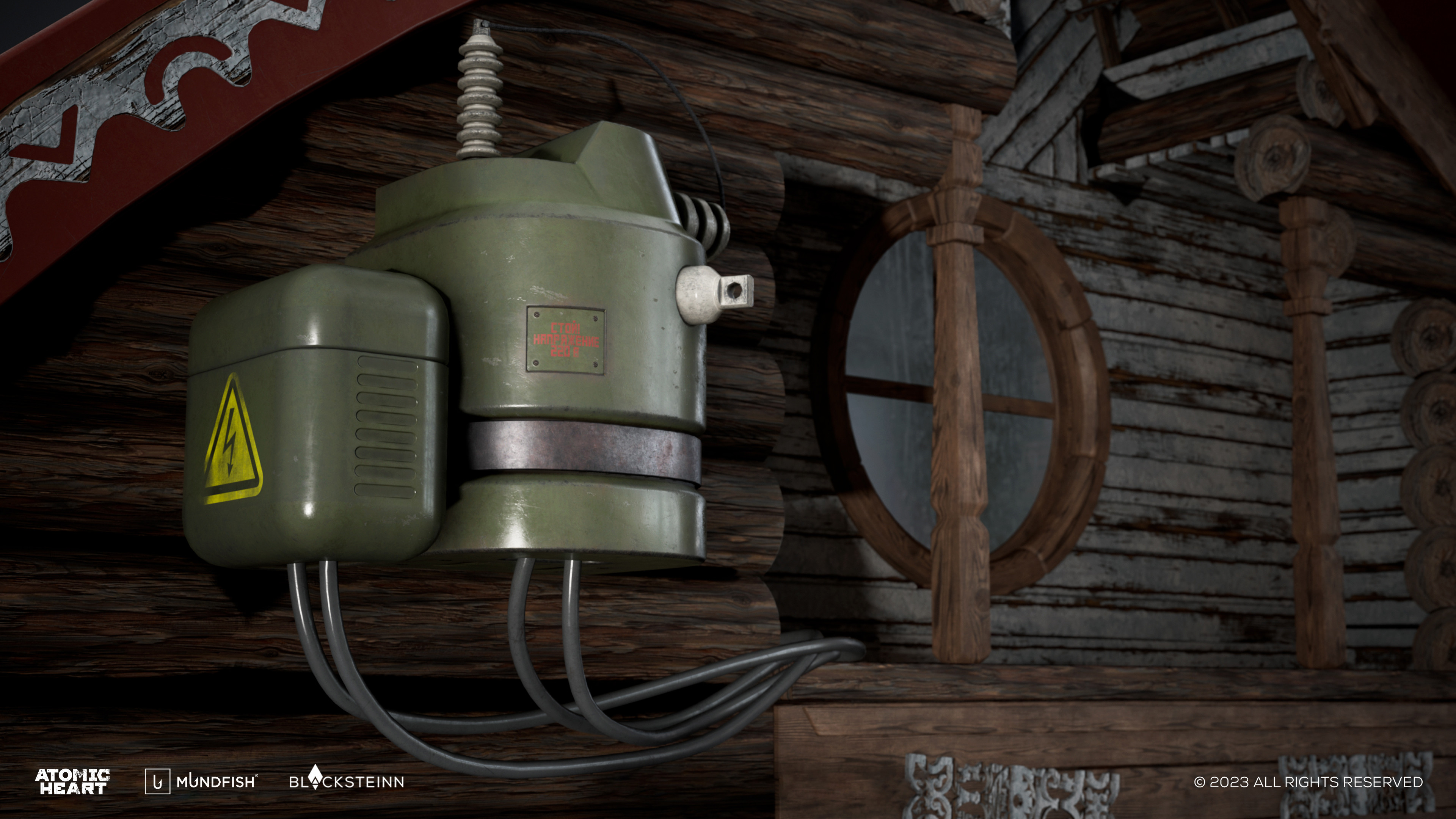 Blacksteinn - Atomic Heart – Baba Zina's House | 3D Environment Game Art