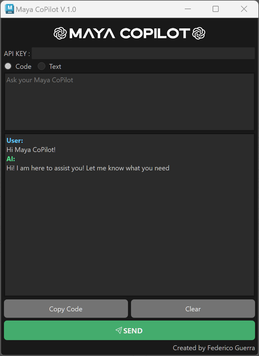 Federico Guerra - Maya CoPilot