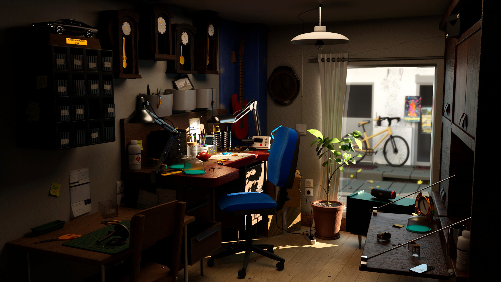 ArtStation - Watchmaker workshop