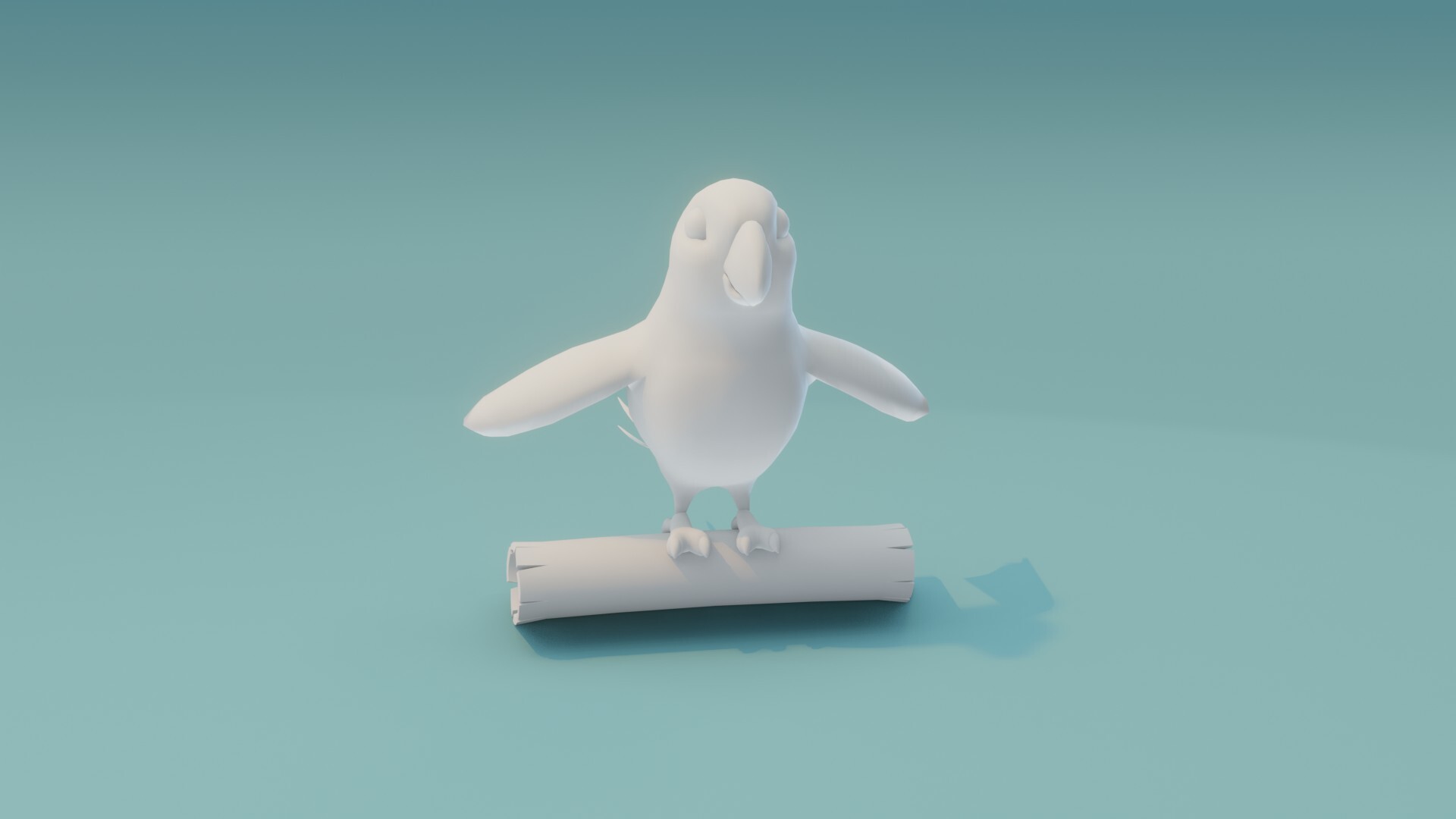 ArtStation - Cartoon Ara Parrot Animated and Rigged Base Mesh 3D Model