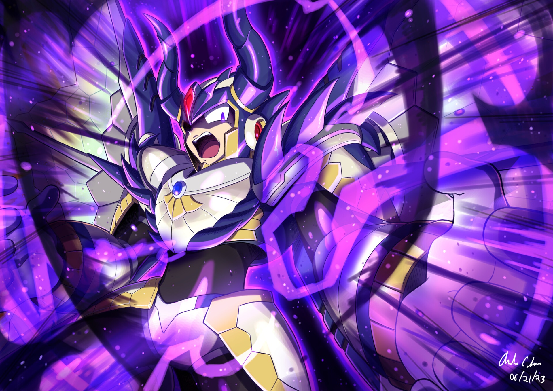 ArtStation - Shagaru Armor X - Le Cri