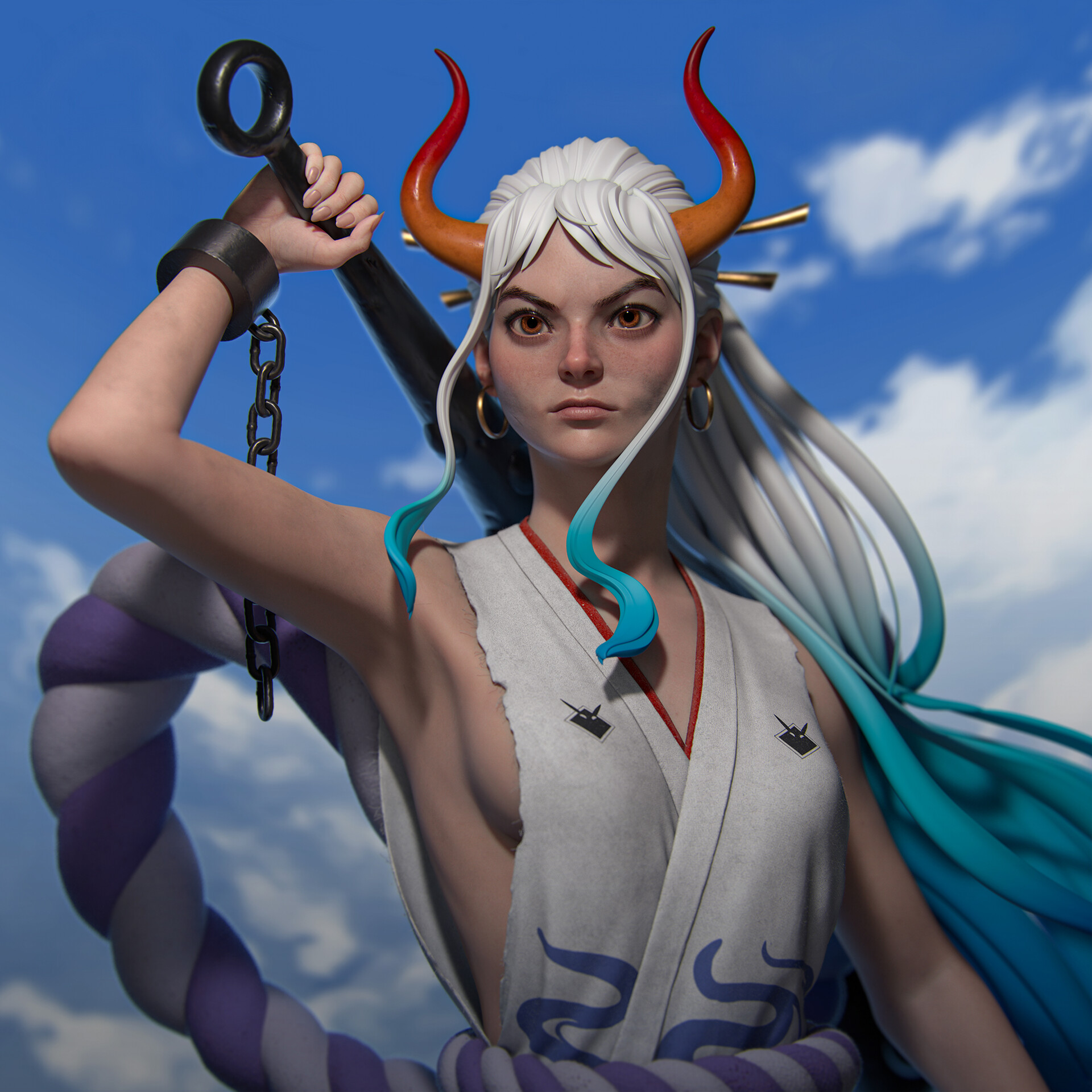 ArtStation - Yamato | One Piece