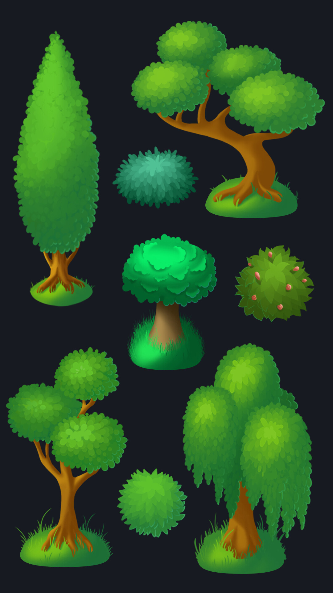 ArtStation - Plant icon pack