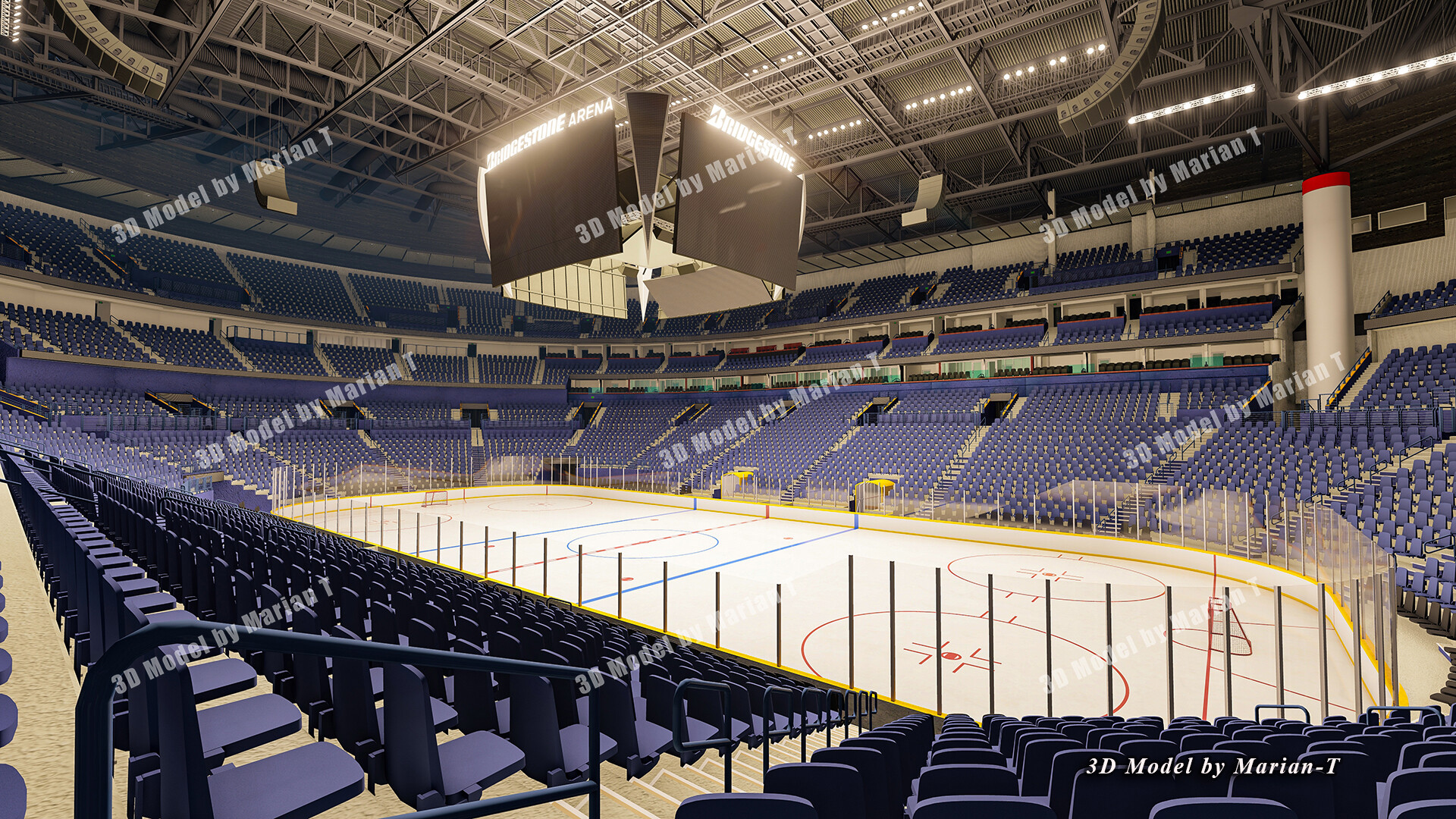 Bridgestone Arena Seating Chart View | Cabinets Matttroy