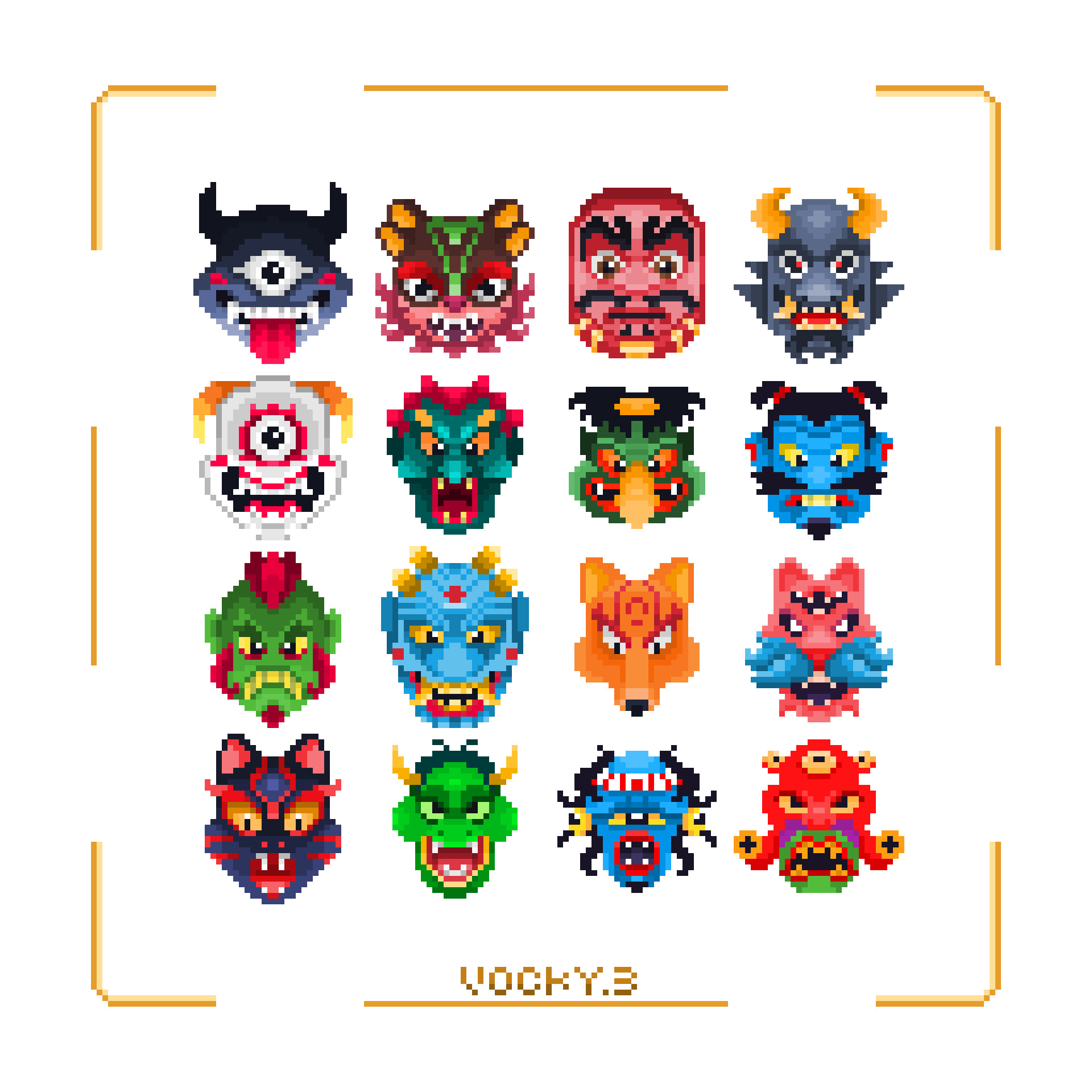 ArtStation - Masks 32x32