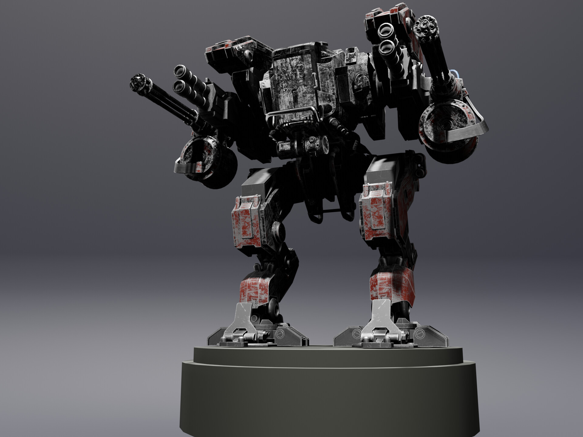 ArtStation - My first Mecha