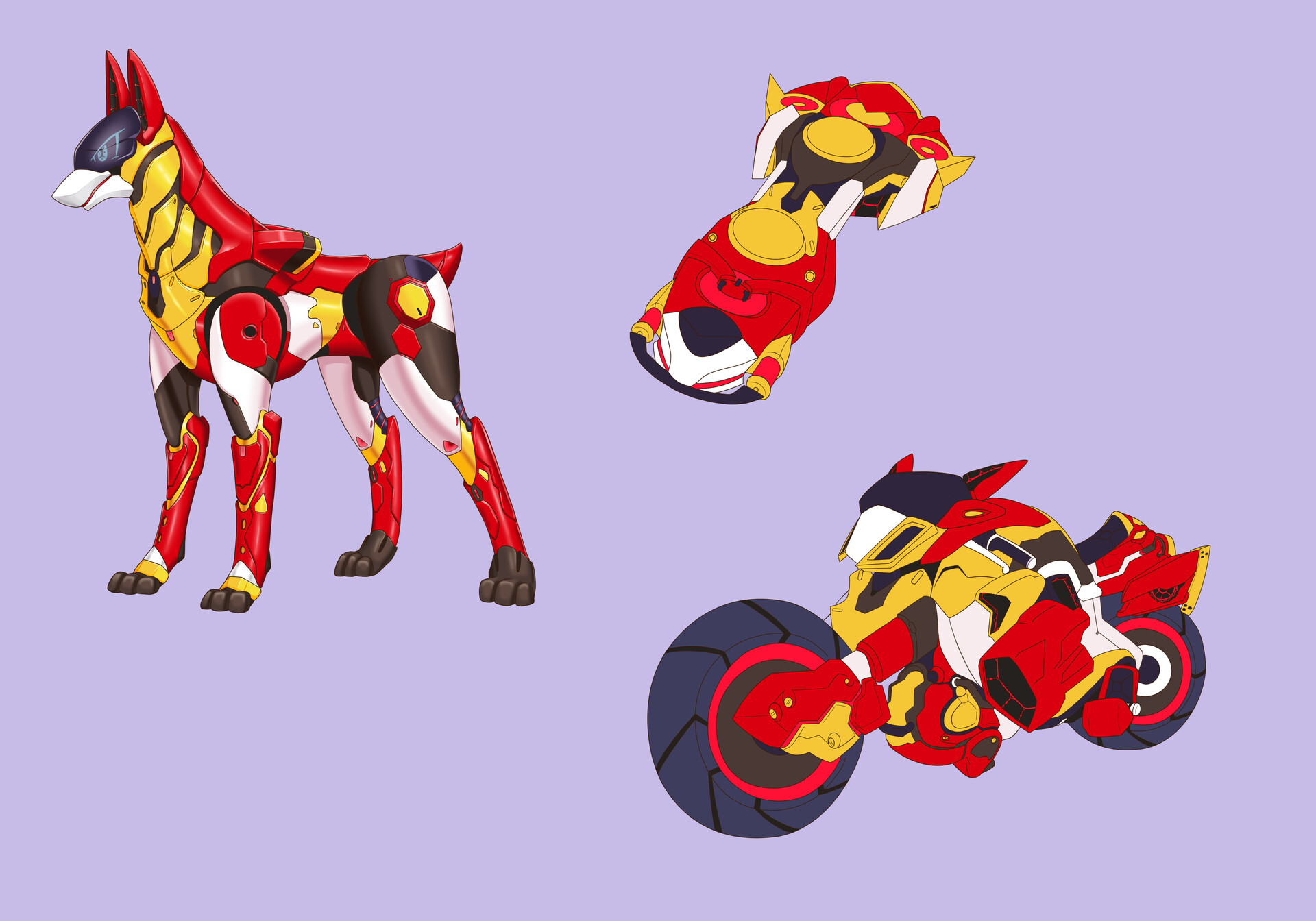 ArtStation - Megaman Alpha: Rush