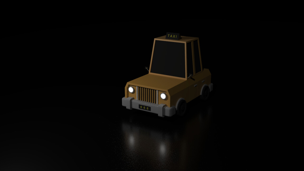 ArtStation - Le taxi