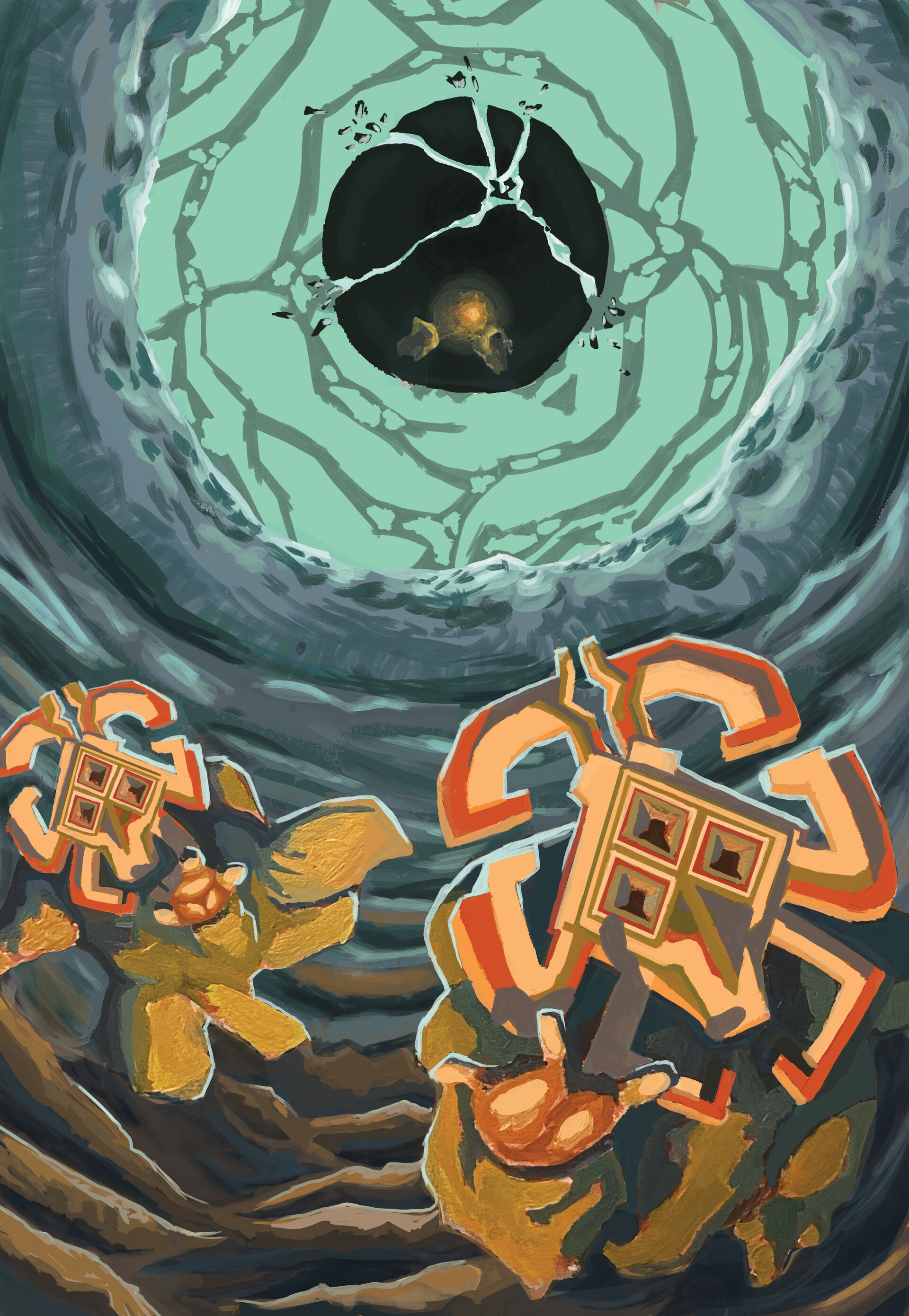 ArtStation - Outer Wilds - Ruptured Core