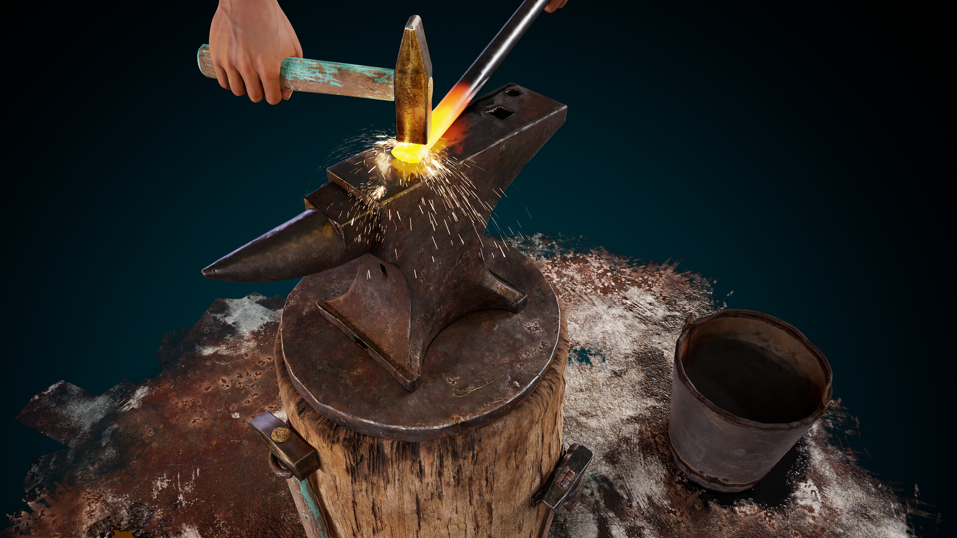 ArtStation - Blacksmith's Anvil