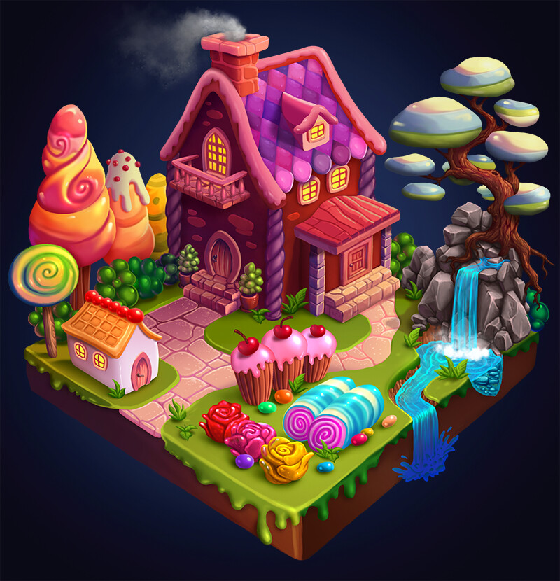 ArtStation - Mobile Candyland
